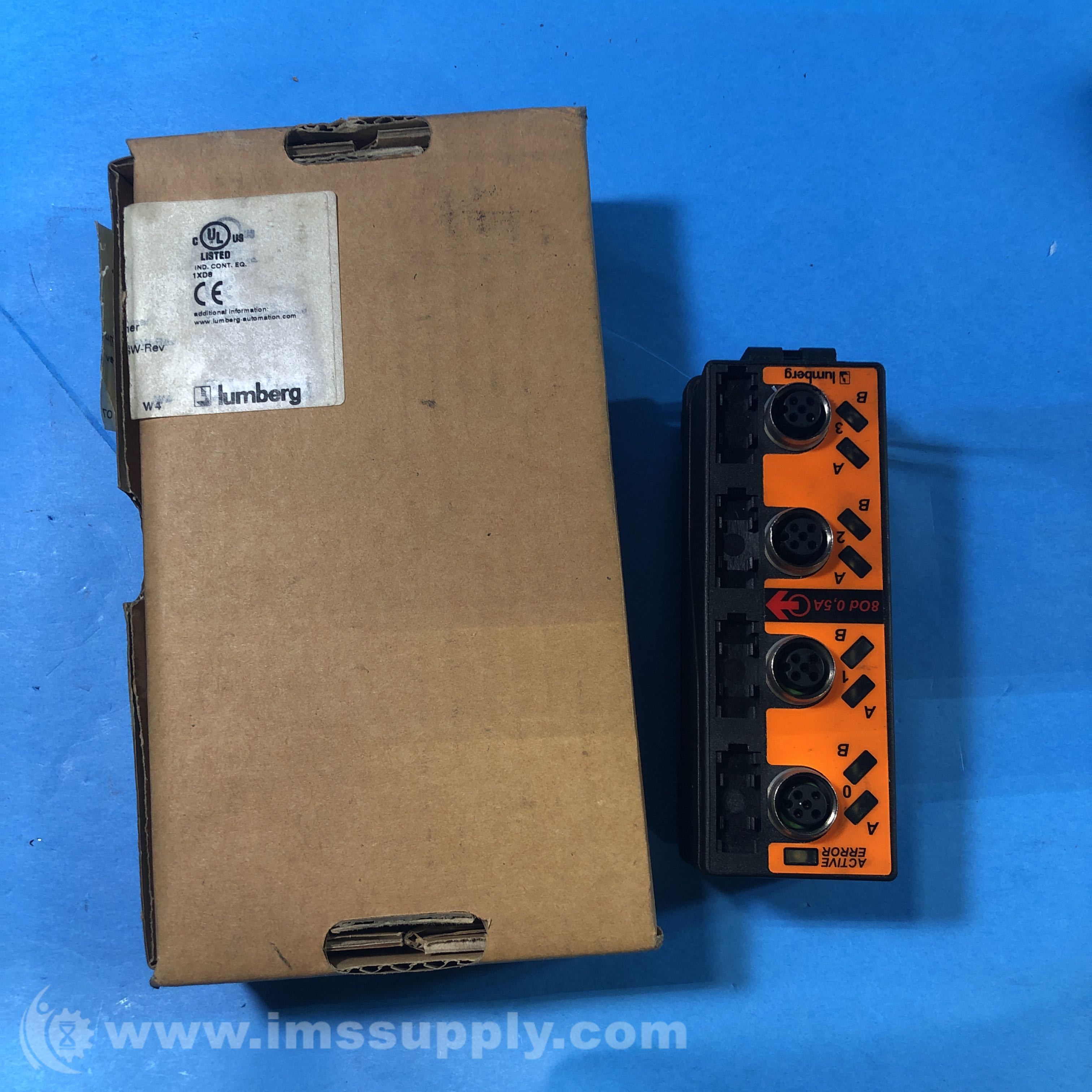 Lumberg Automation 0942 UEM 022 Module, Digital I/O, Fieldbus - IMS Supply