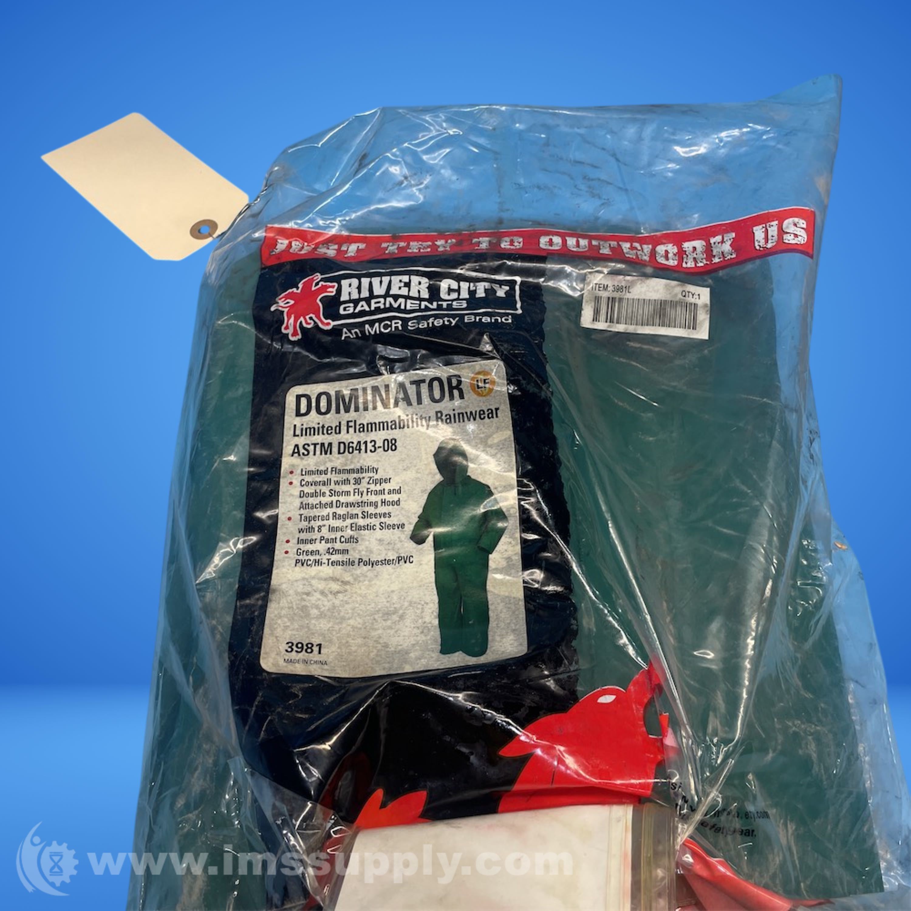 River City Garments ASTM-D6413-08 Dominator Rainwear - IMS Supply