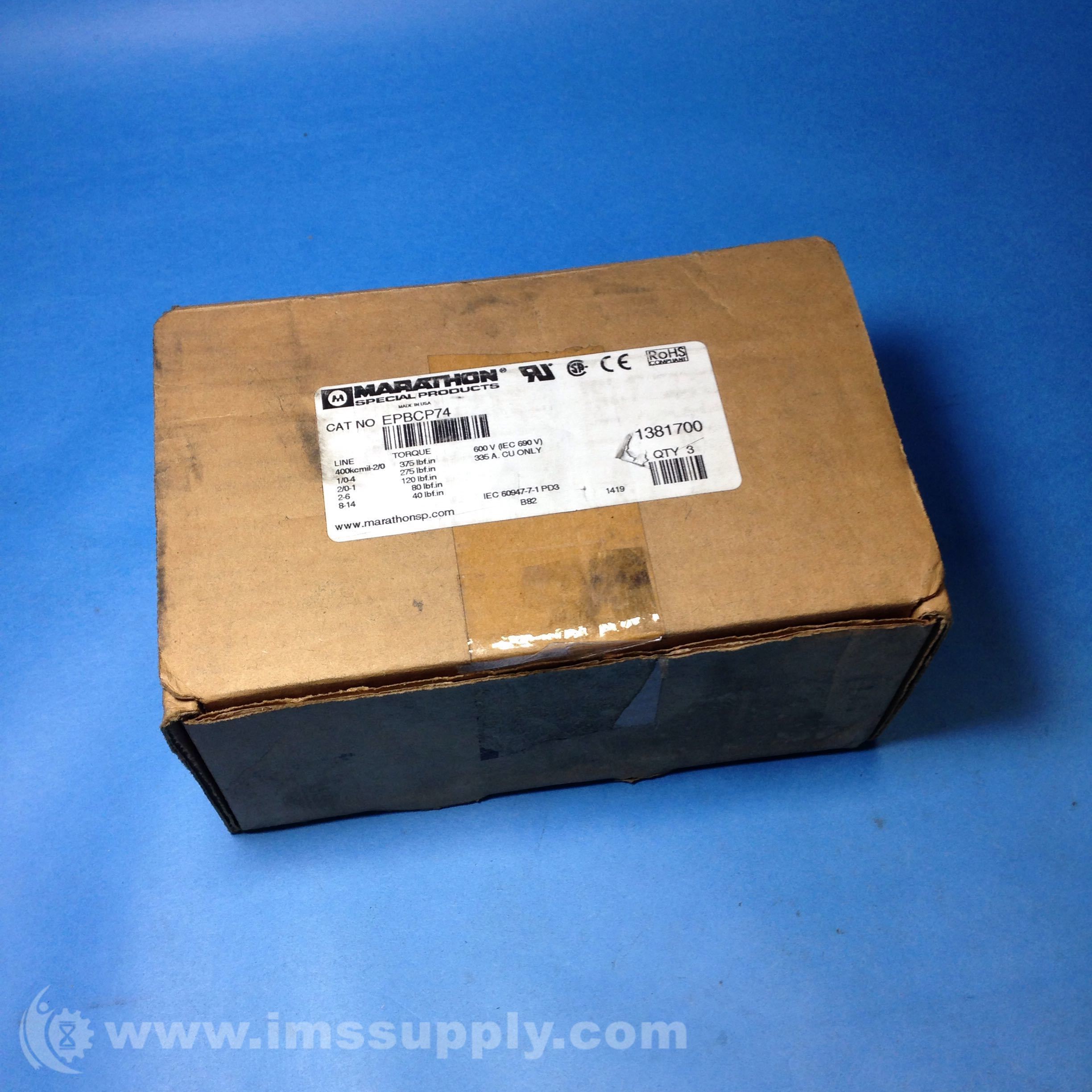 Marathon Special Products EPBCP74 Power Distribution Block - IMS Supply