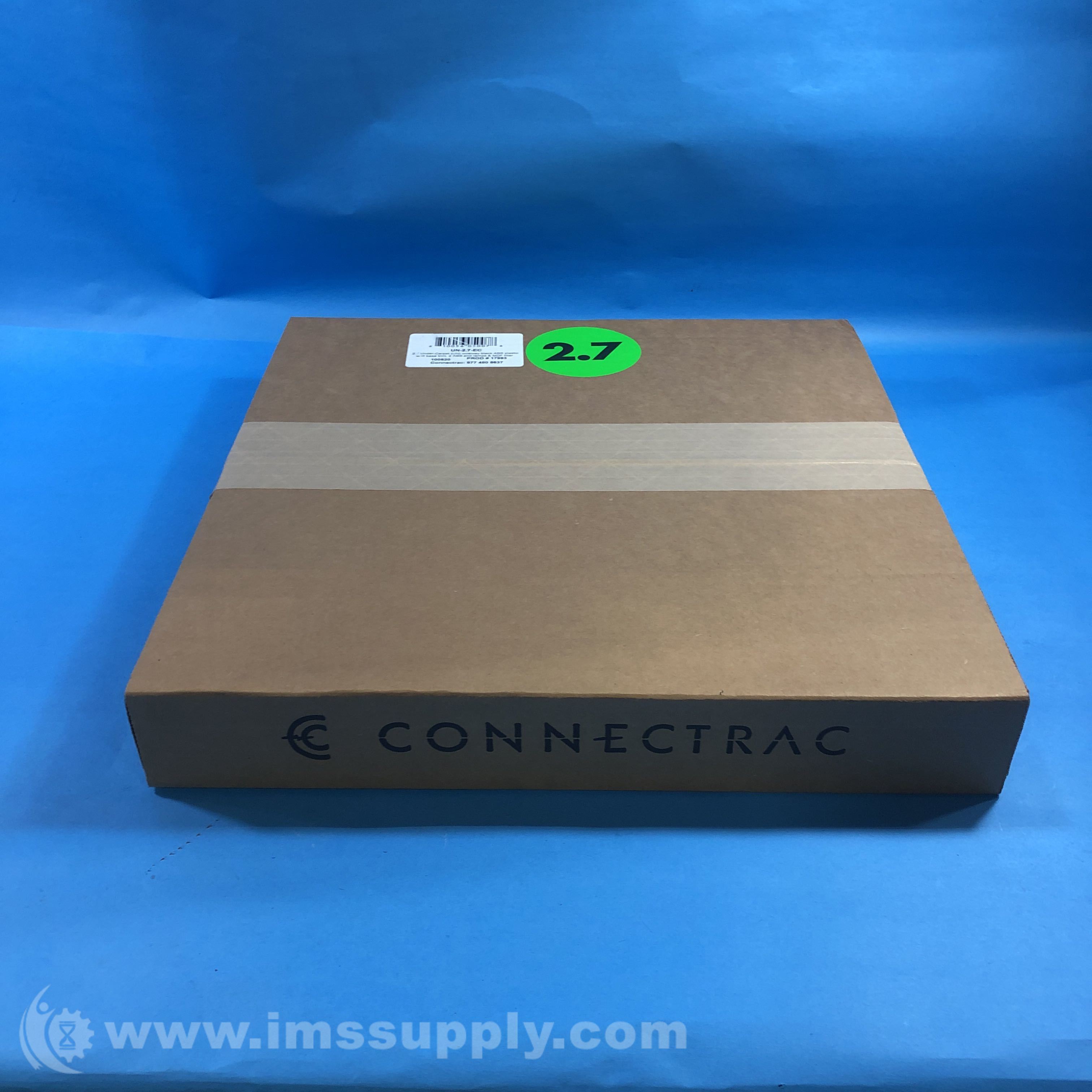 Connectrac UN-2.7-EC End Component Kit for Under-Carpet Wireway - IMS ...