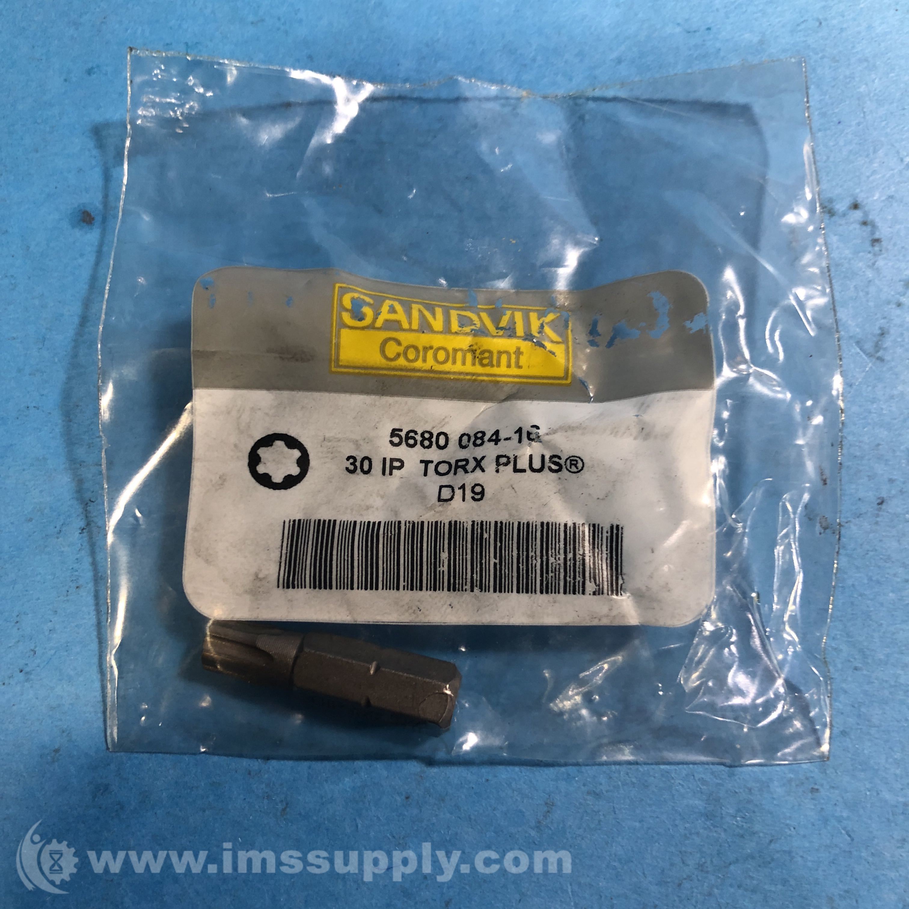 Sandvik 5680084-10 Torx Plus Bit - IMS Supply