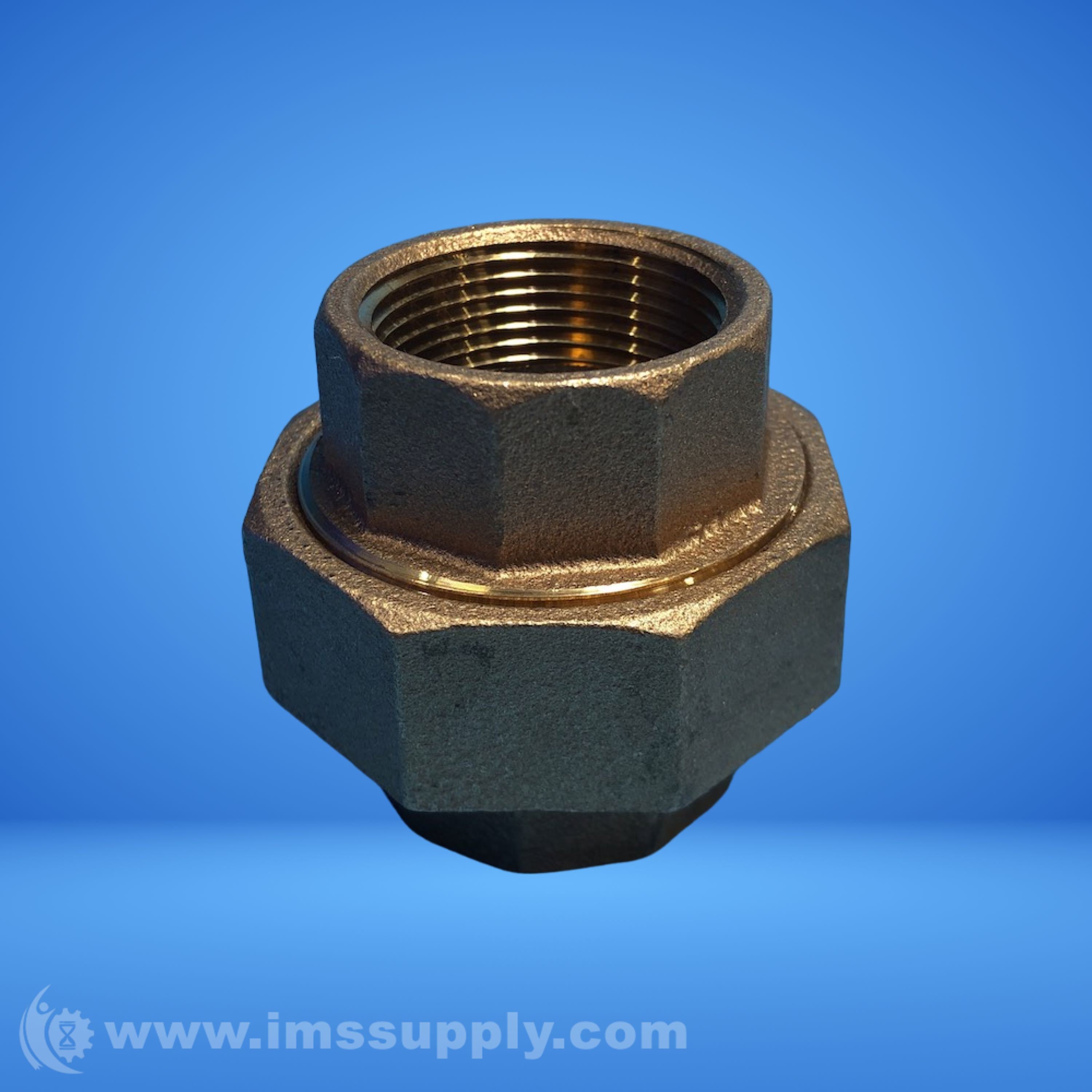 Siam Fittings Size 1 1/4 Inch Union Fitting, 125PSI - IMS Supply