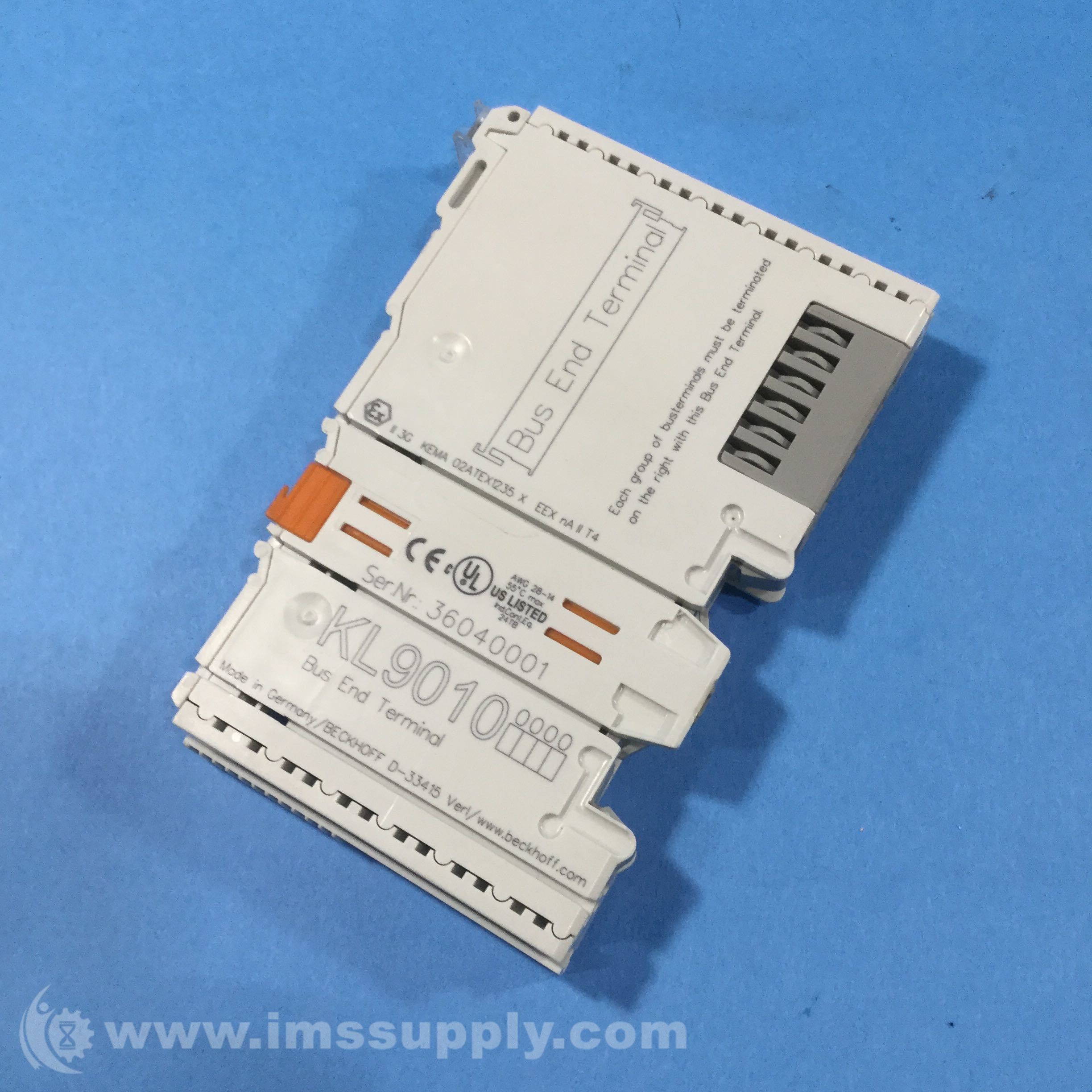 Beckhoff KL9010 Bus End Terminal - IMS Supply
