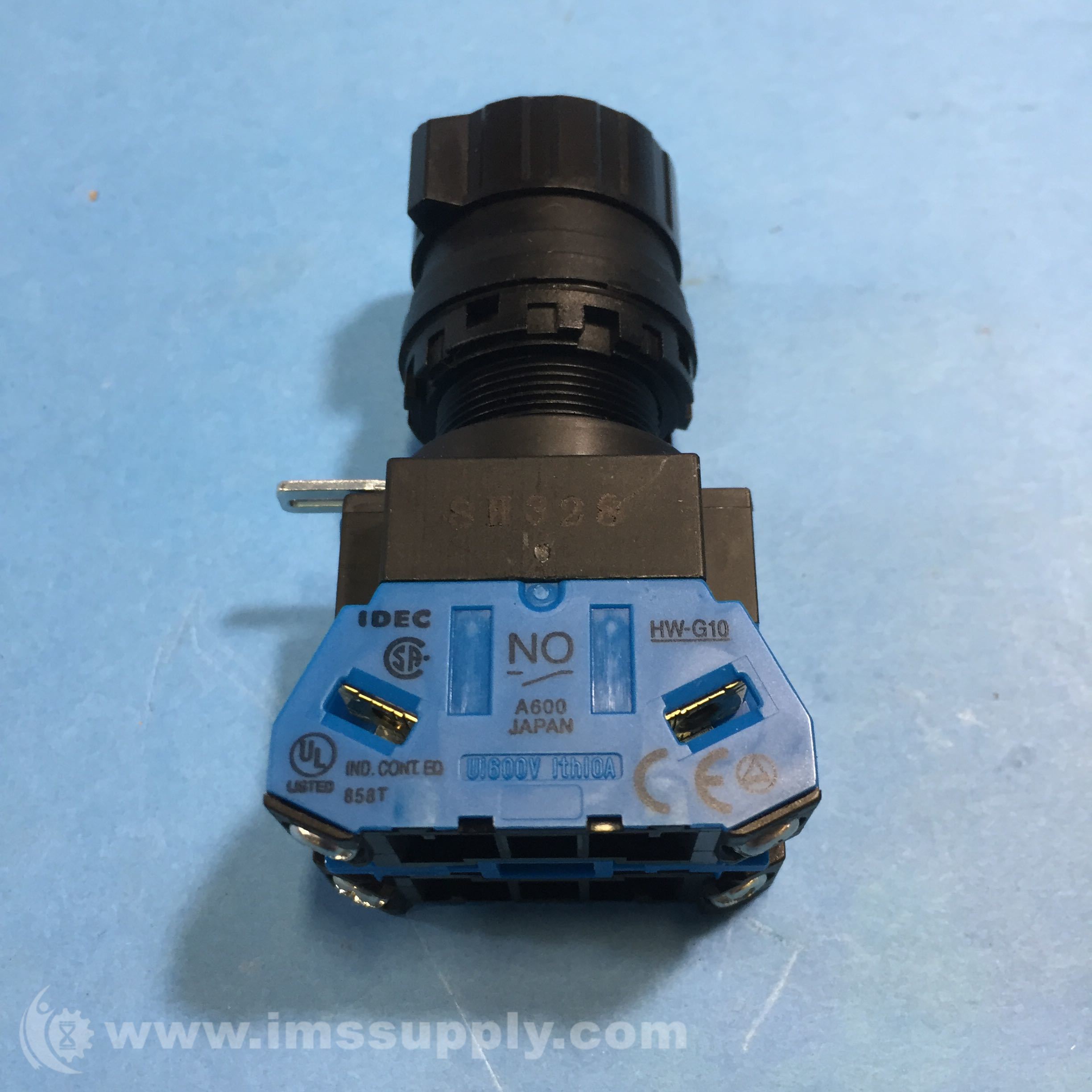 Idec HW-CB20 Contact Block, N.O. DPST Spring-Up 10A 440VAC 220VDC - IMS ...