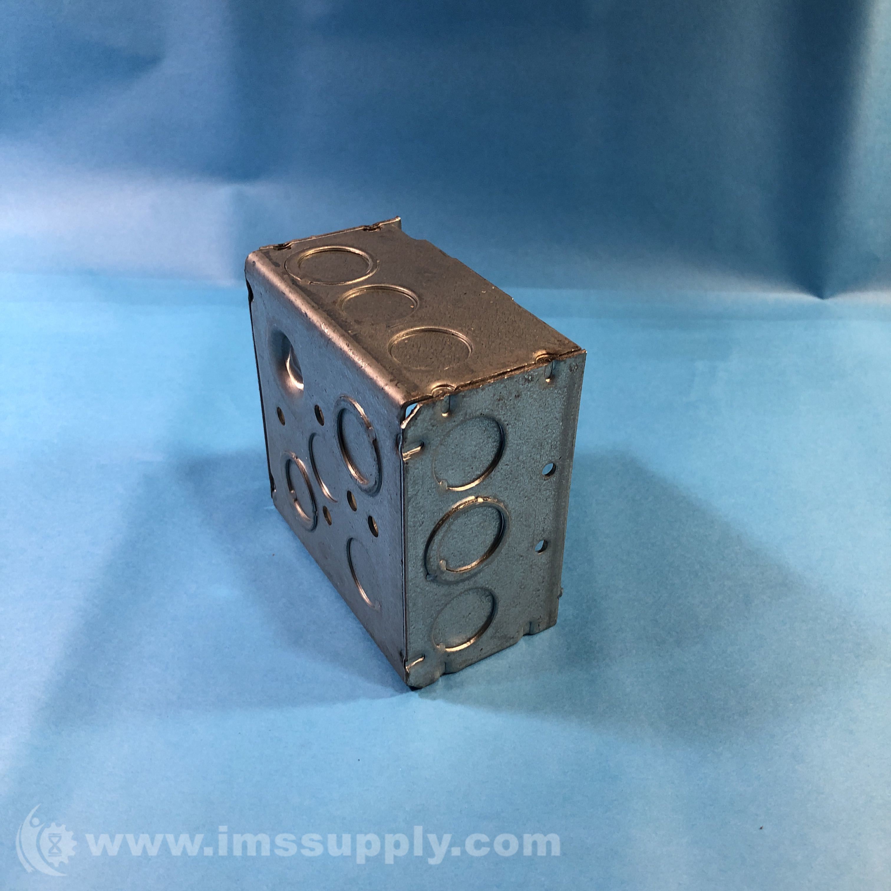 Electrical Box, Square, Galvanized Zinc - IMS Supply
