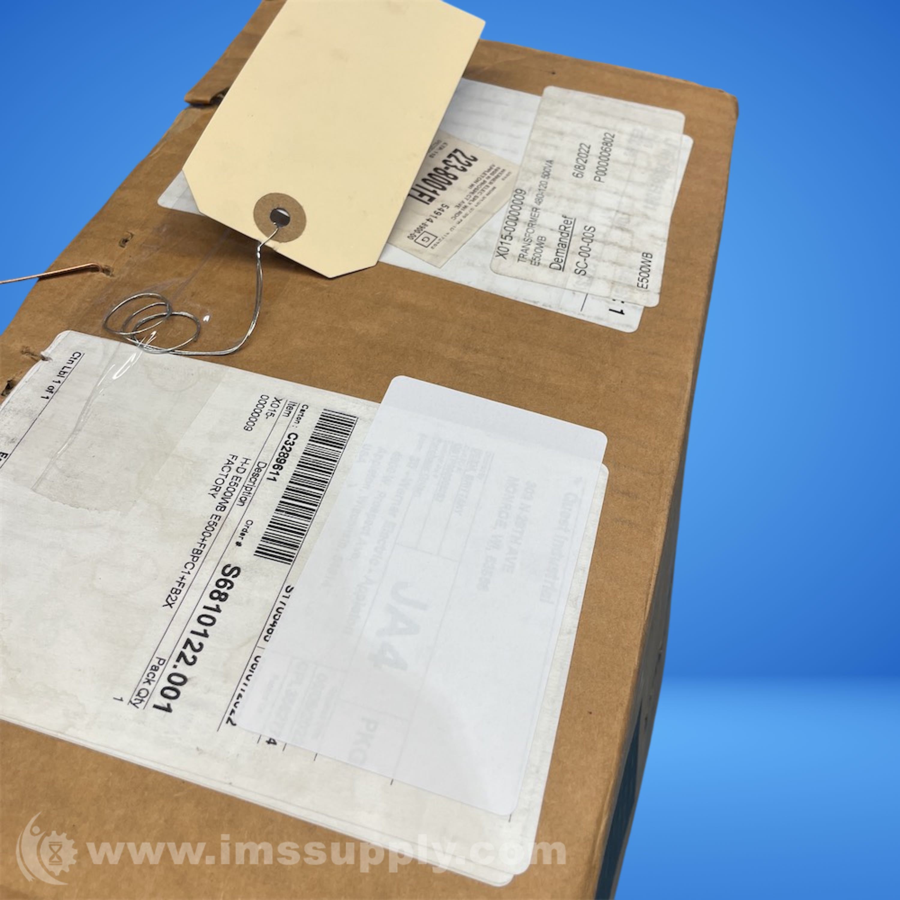 Emerson E500WB Control Transformer - IMS Supply