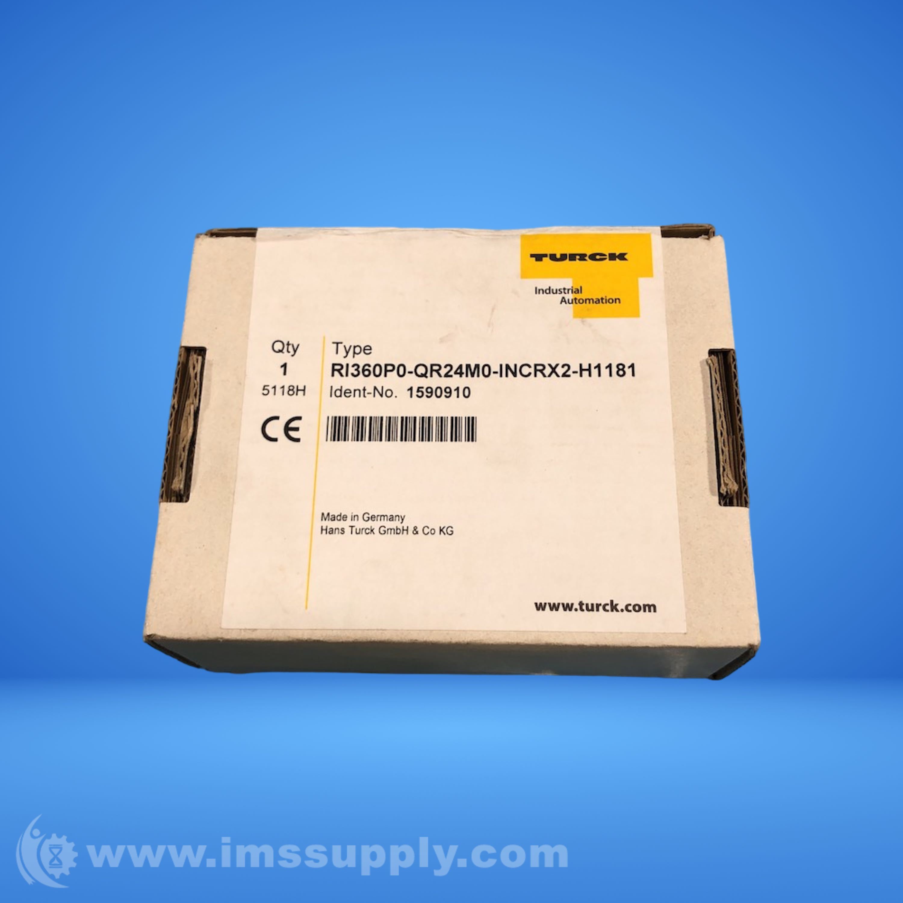 Turck RI360P0-QR24M0-INCRX2-H1181 Rotary Position Sensor - IMS Supply