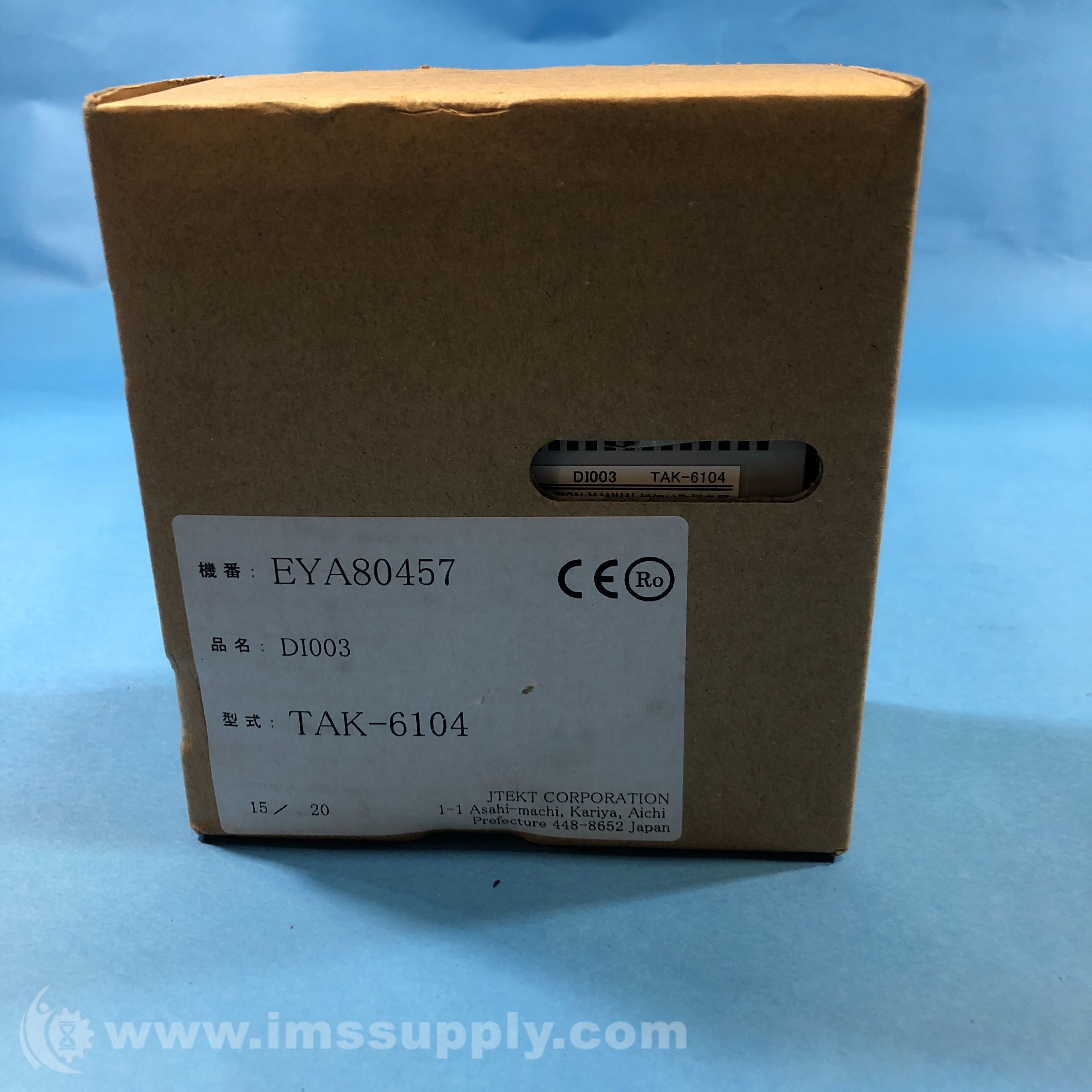 Jtekt TAK-6104 PLC Input Module - IMS Supply