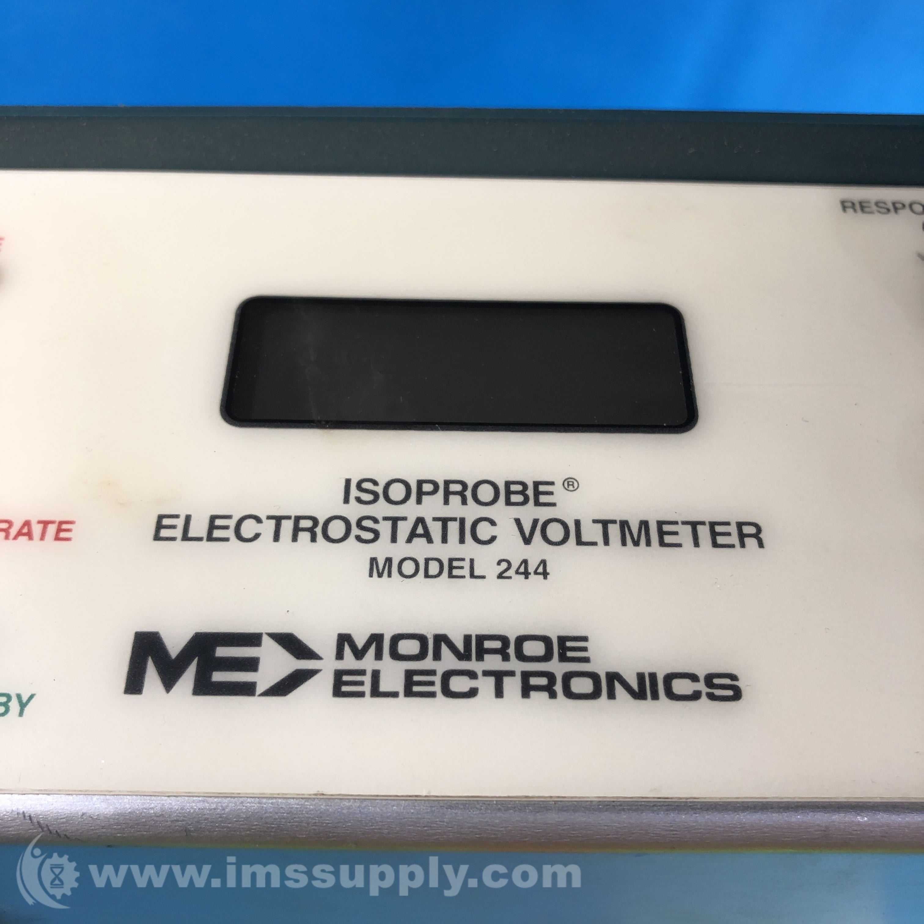 Monroe Electronics 244 Isoprobe Electrostatic Voltmeter - IMS Supply