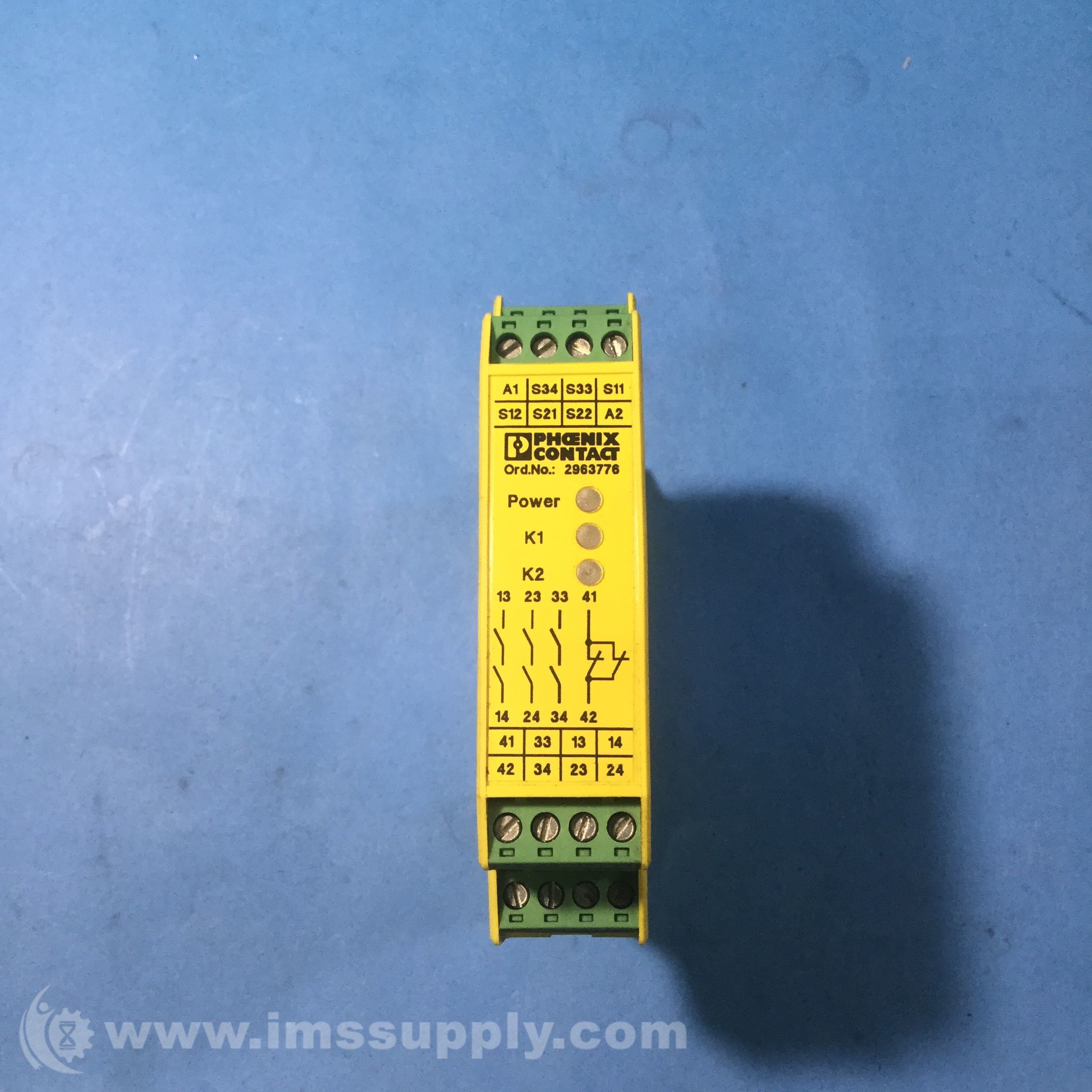 Phoenix Contact PSR-SCP-24UC/ESM4/3X1/1X2/B Safety Relay - IMS Supply