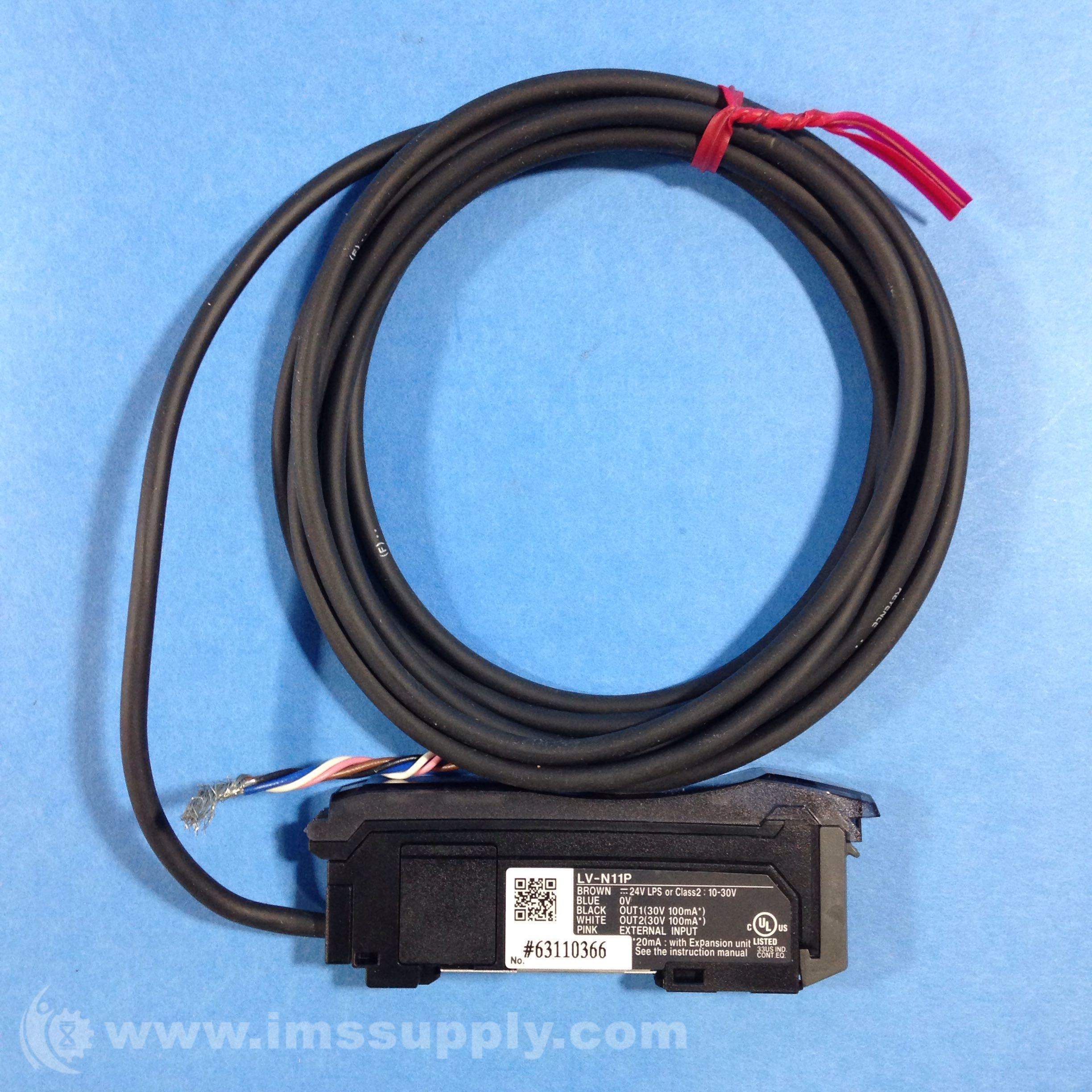 Keyence Corp LV-N11P Sensor Amplifier Digital Laser - IMS Supply