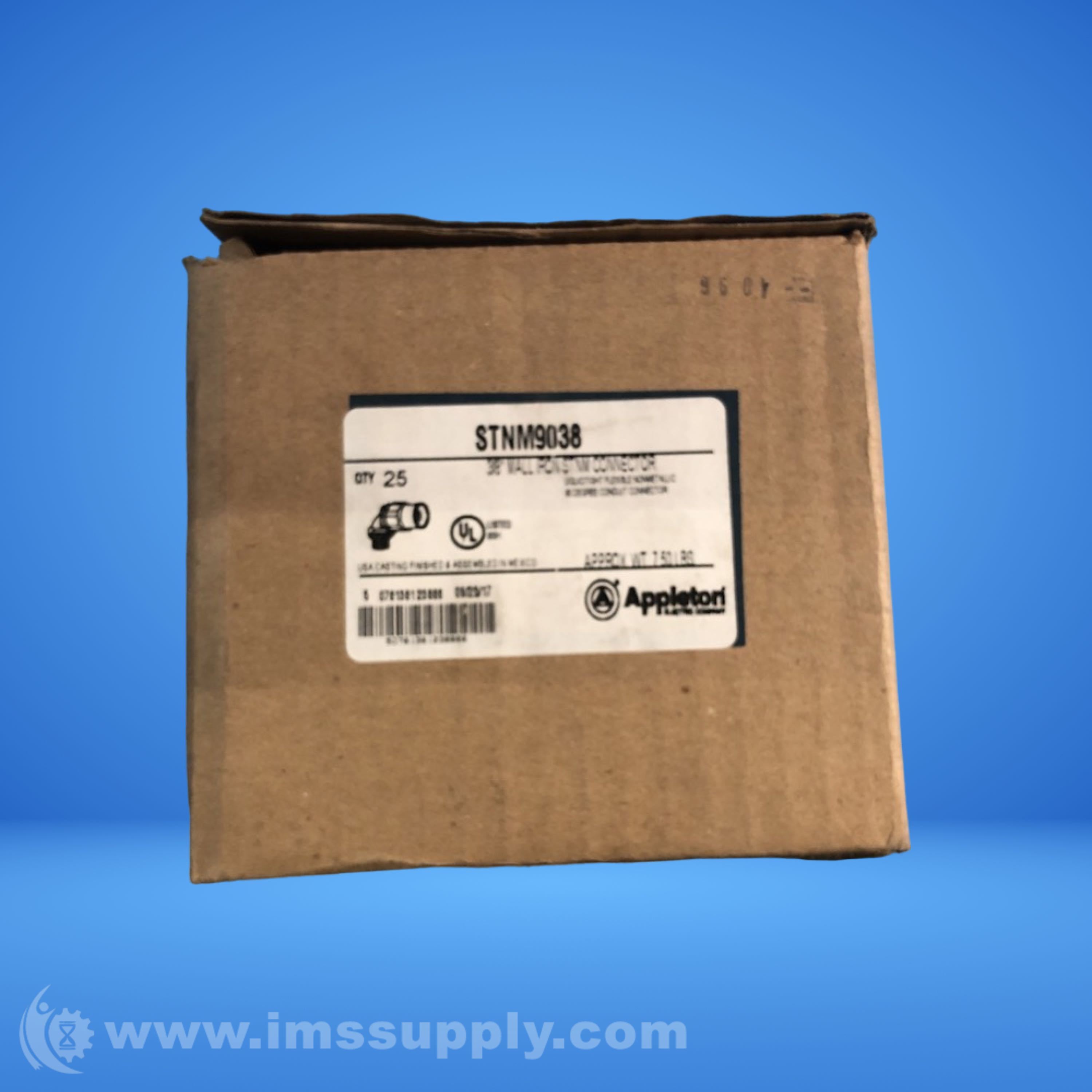 Appleton STNM9038 Box of 25 - IMS Supply