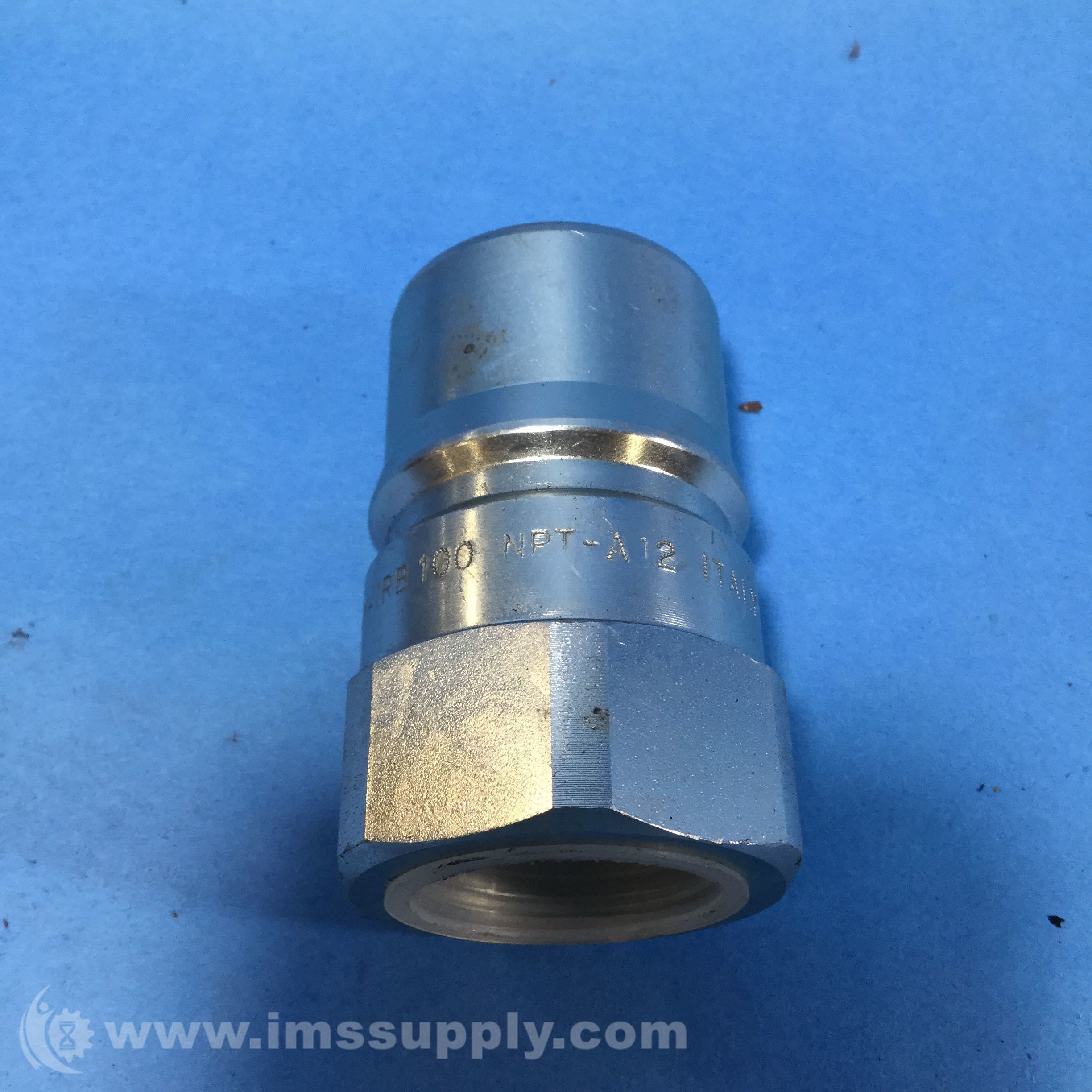 A.A.G. Stucchi M-IRB 100 NPT-A12 Threaded Coupling - IMS Supply