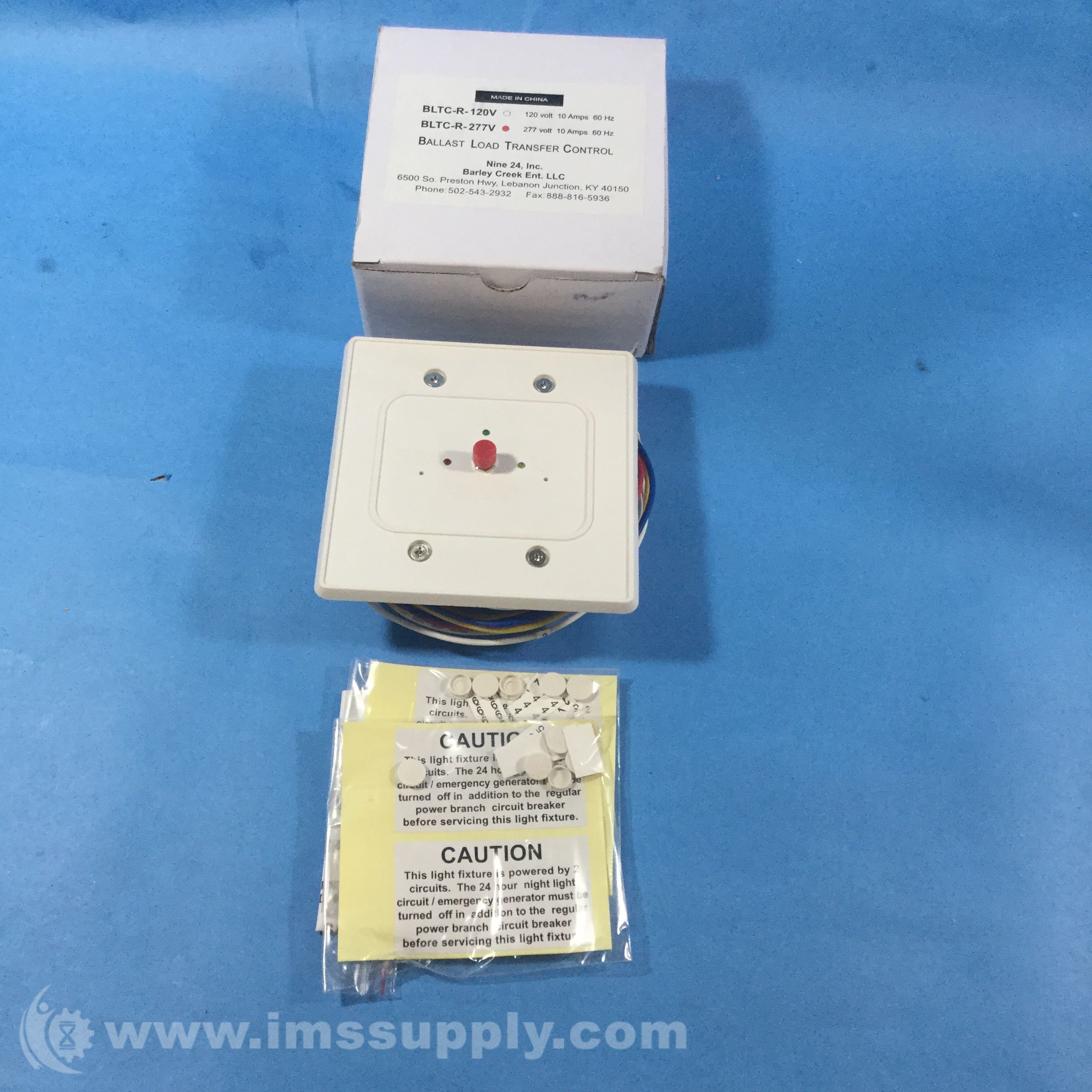 Nine 24 Inc BLTC-R-277V Emergency Lighting Control - IMS Supply