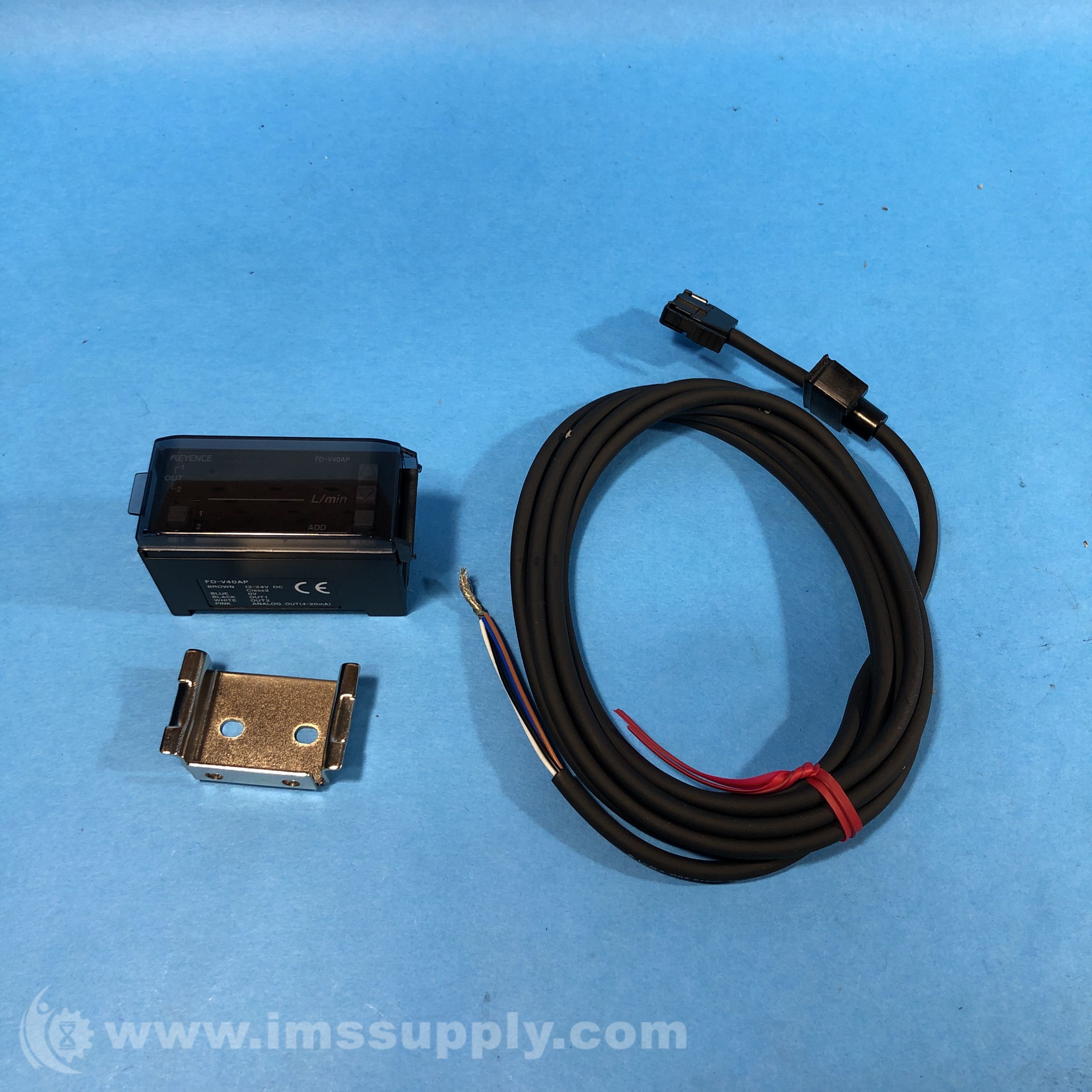 Keyence FD-V40AP Separate Amplifier Type Air Flow Sensor - IMS Supply