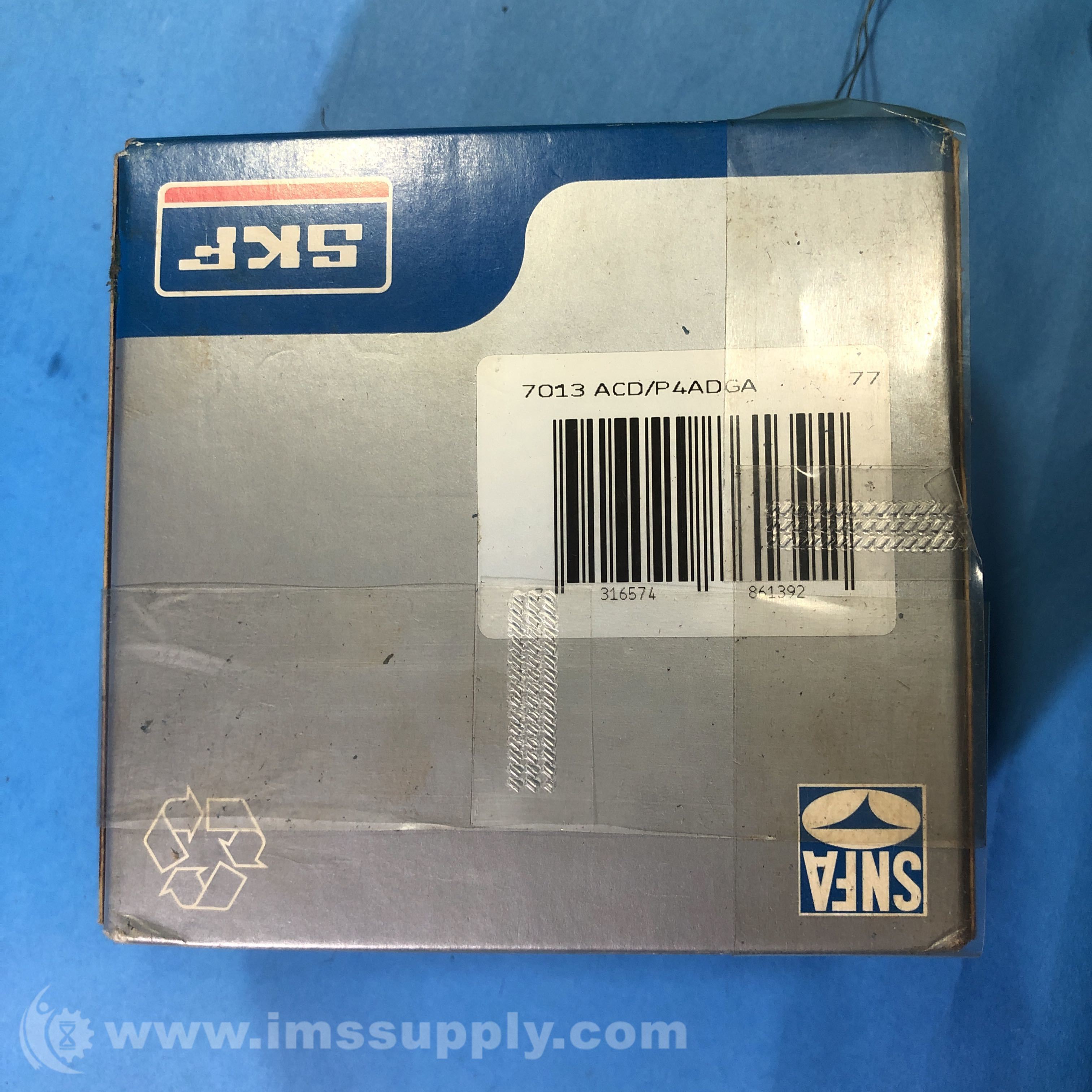 SKF 7013 ACD/P4ADGA Super Precision Angular Contact Bearing Set - IMS ...