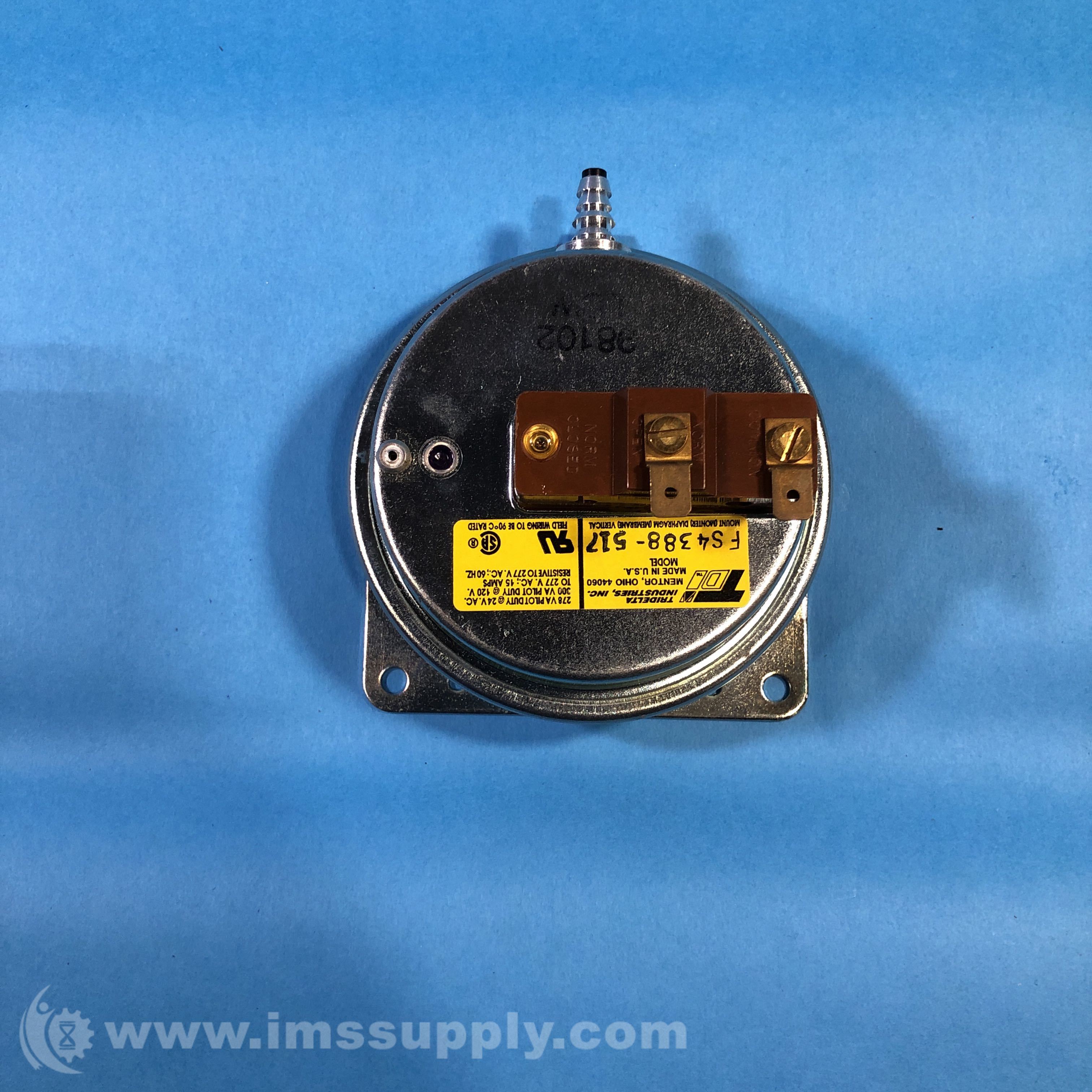 Tridelta FS4388-517 Pressure Switch - IMS Supply
