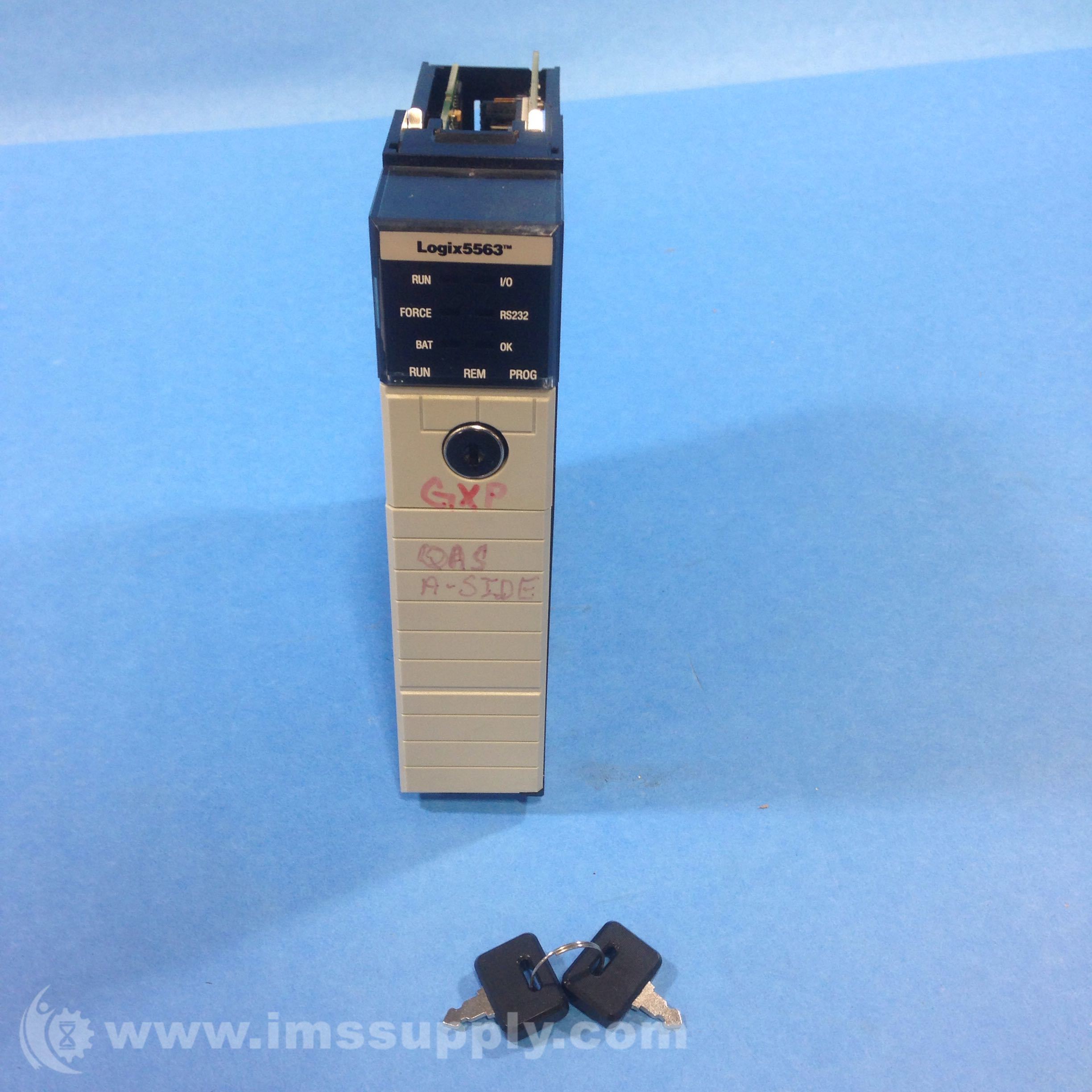 Allen Bradley 1756-L63 ALogix 5563 Processor Unit Series A 24VDC - IMS ...