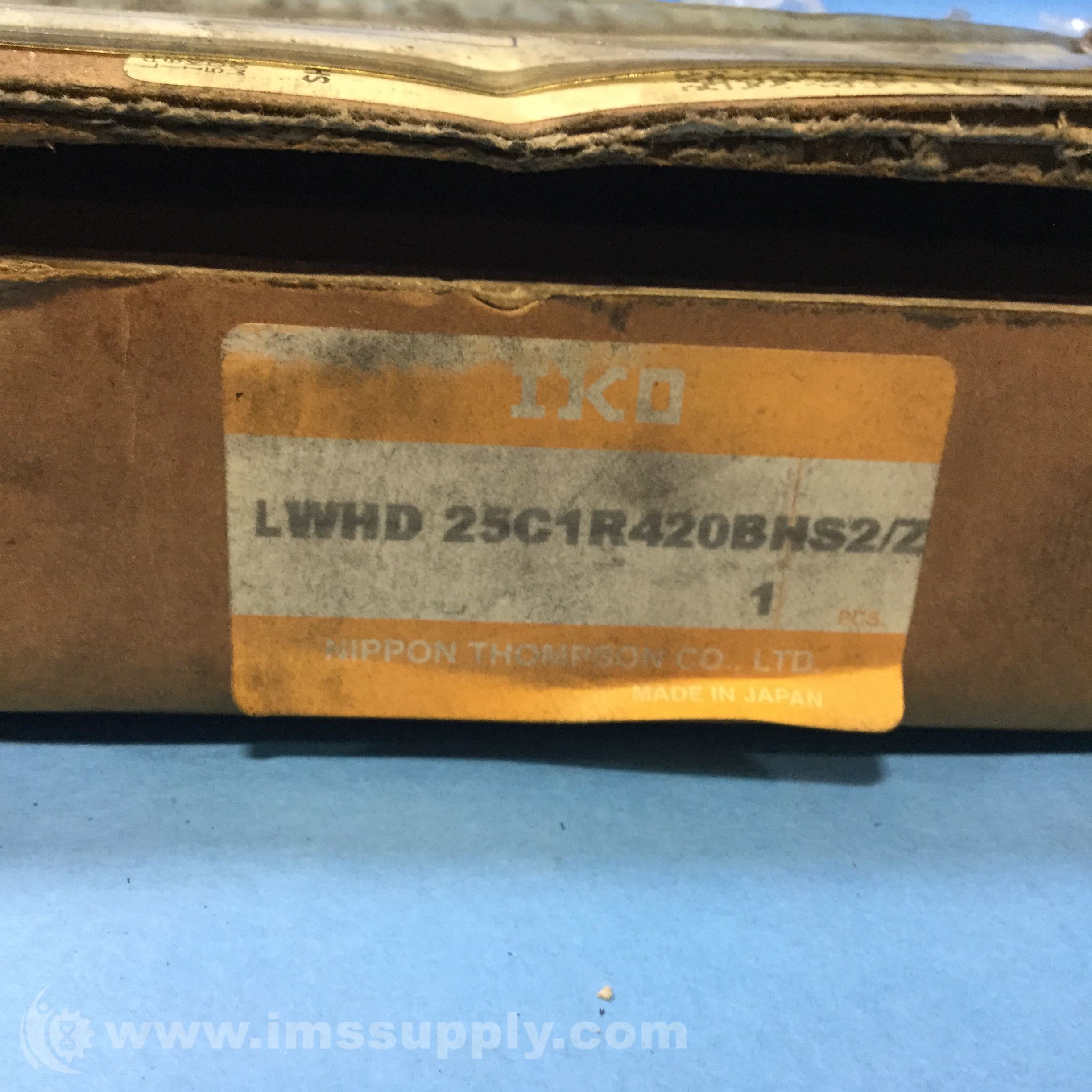 IKO LWHD 25C1R420BHS2/Z1 Linear Roller Bearing - IMS Supply