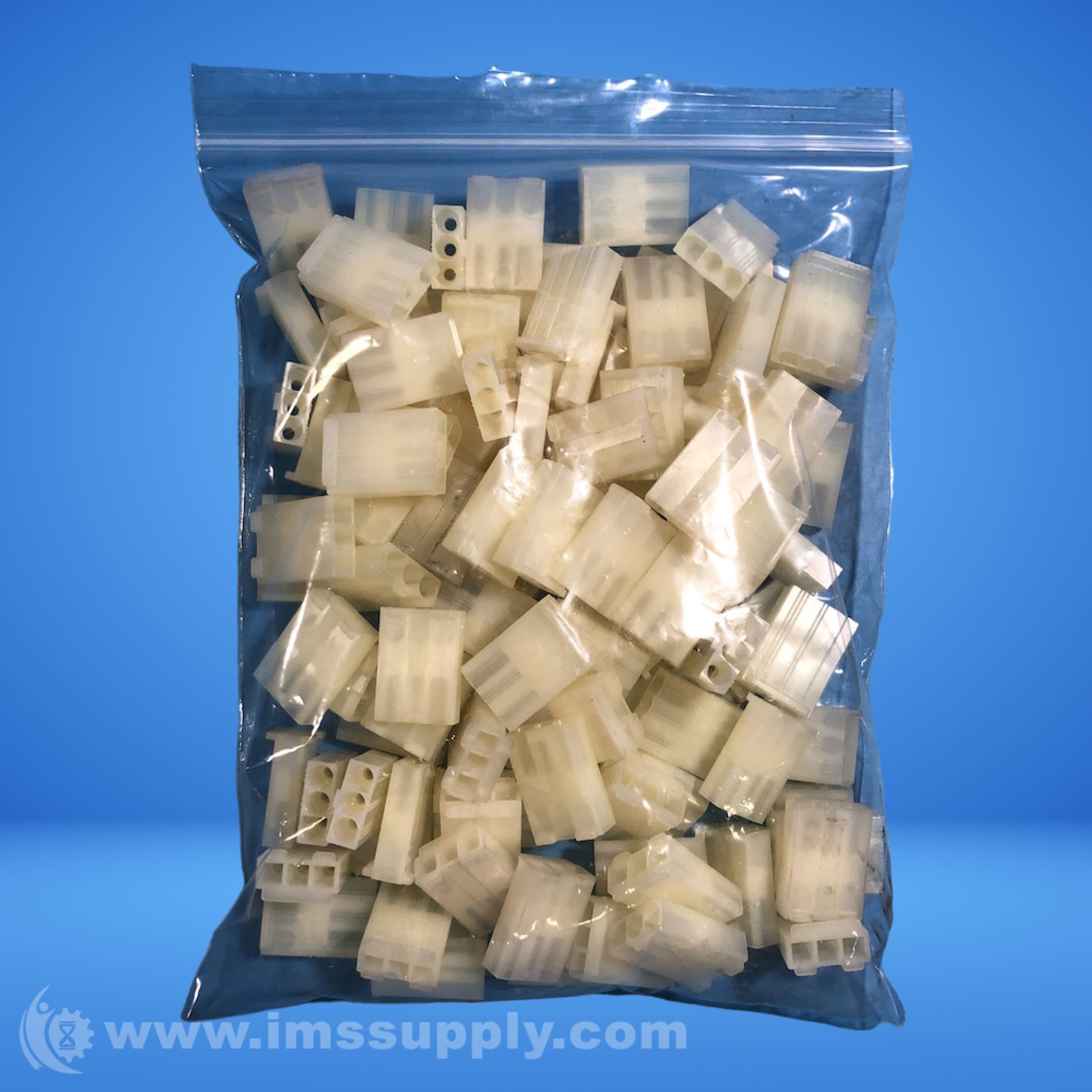 Molex 3191-3P1 Bag of 100 3 Circuit Pin and Socket Plug Housings - IMS ...