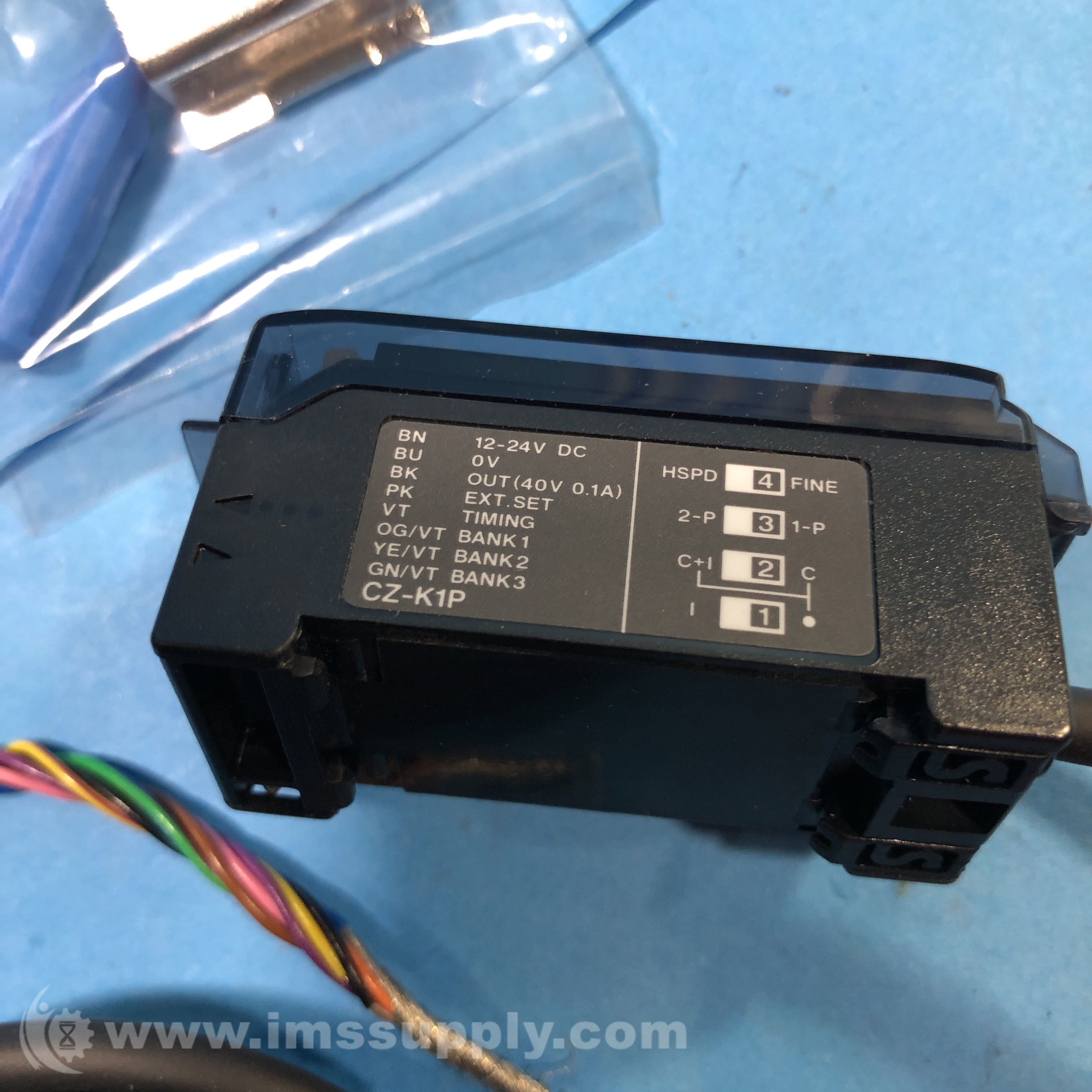 Keyence CZ-K1P Photoelectric Sensor Amplifier Unit - IMS Supply