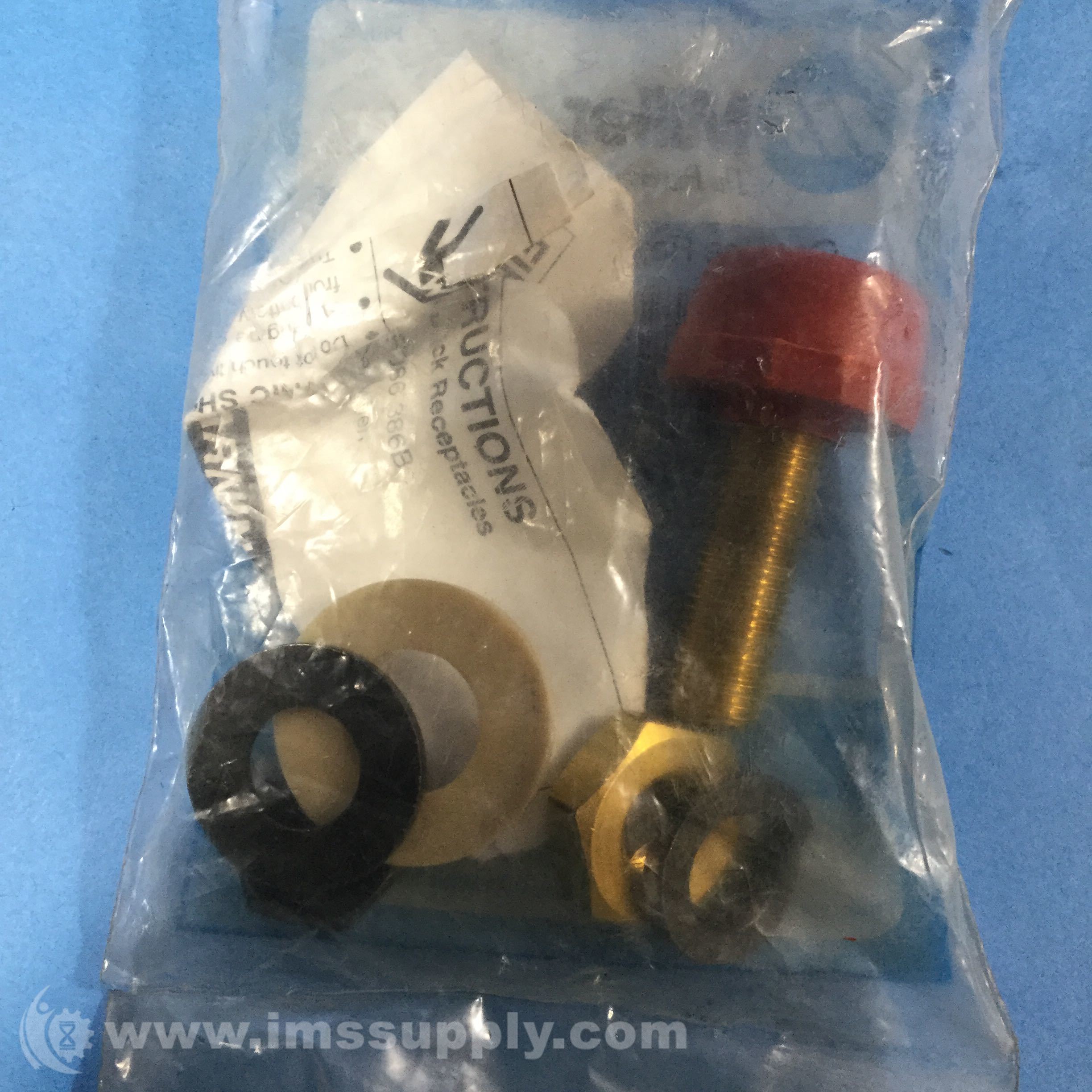 Miller Electric 039800 Red Jack Plug Insulated Receptacle - IMS Supply