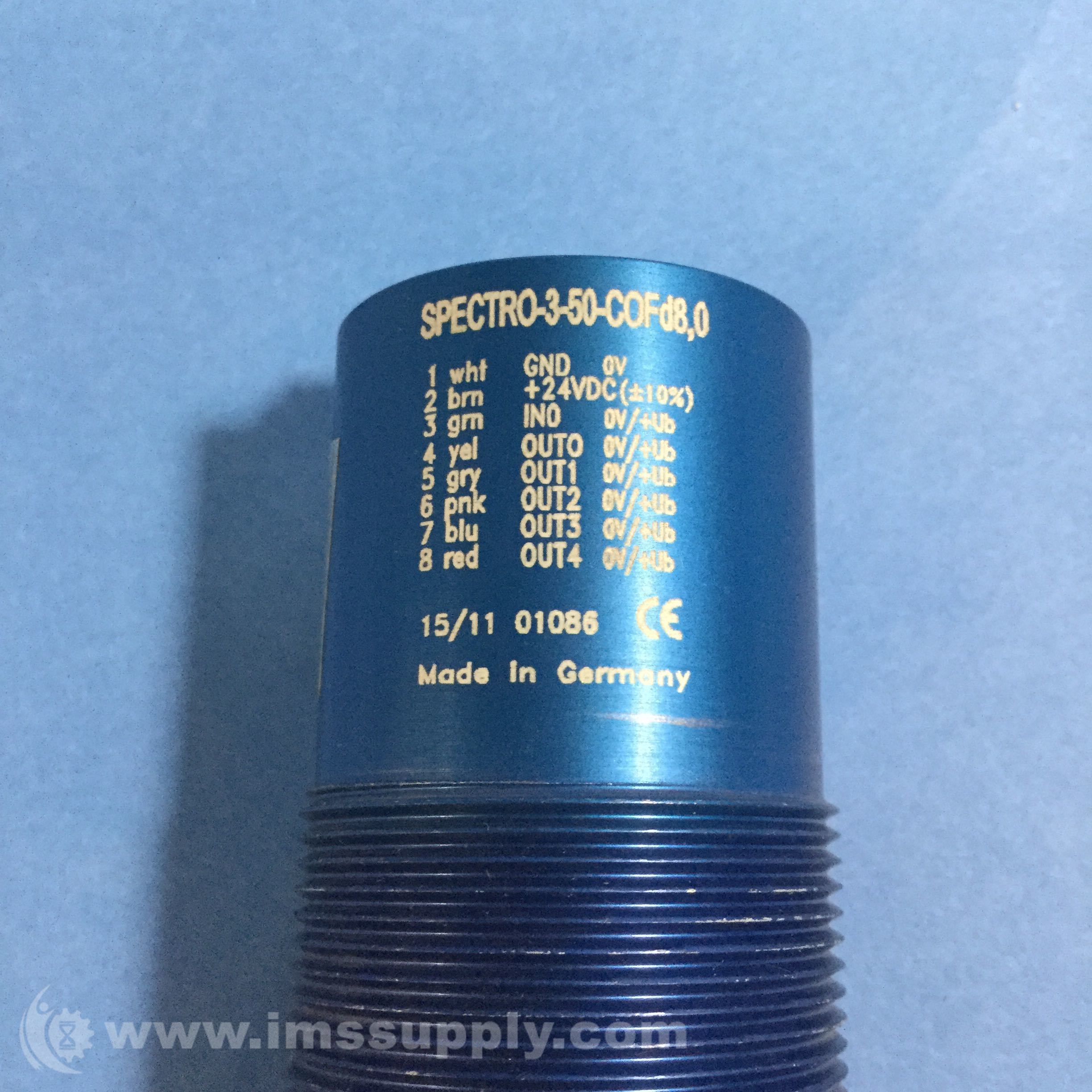 Sensor Instruments SPECTRO-3-50-COFd8,0 True Colour Sensor - IMS Supply