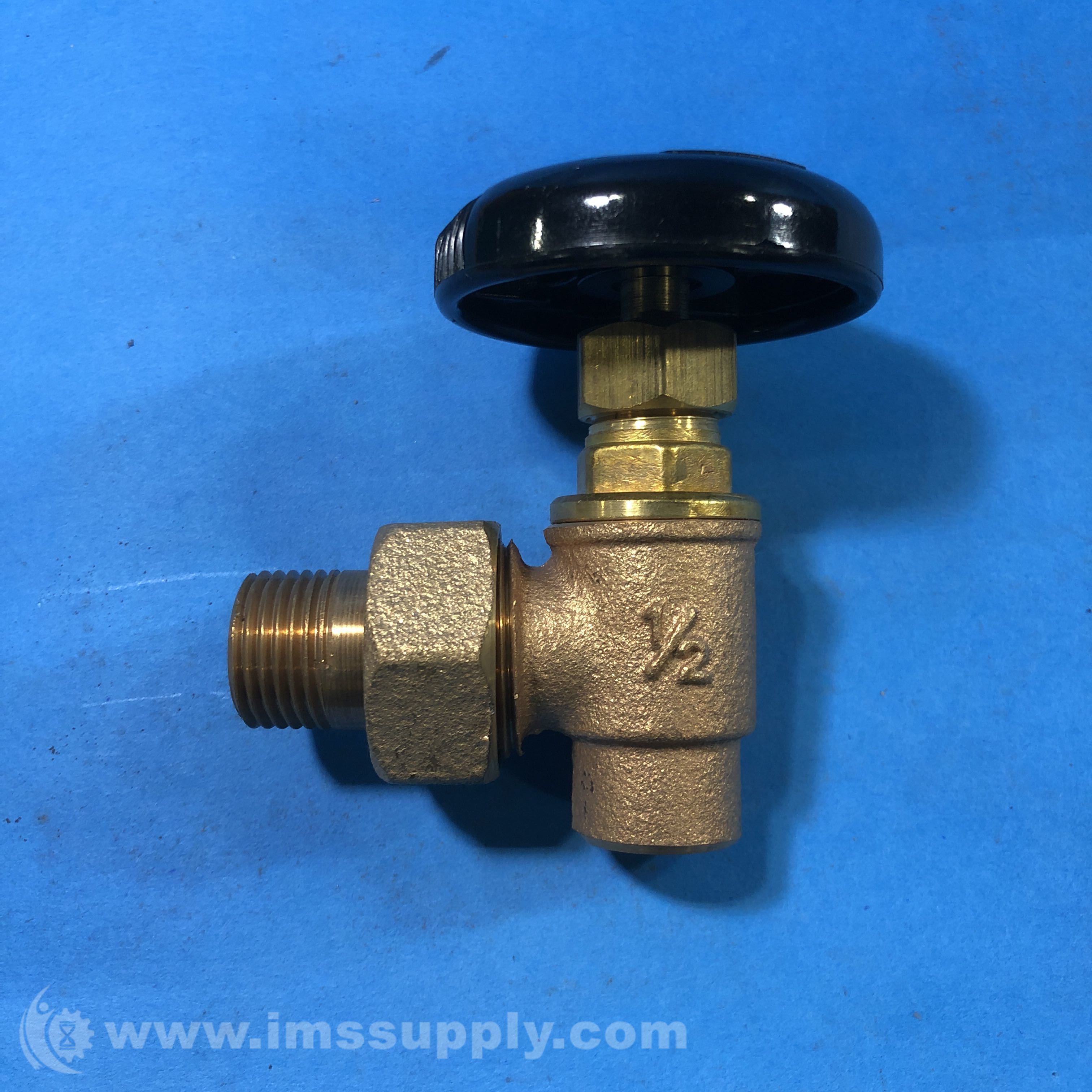 Hammond Valve 101 Size 1/2 Inch 15lb WSP Radiator Valve - IMS Supply