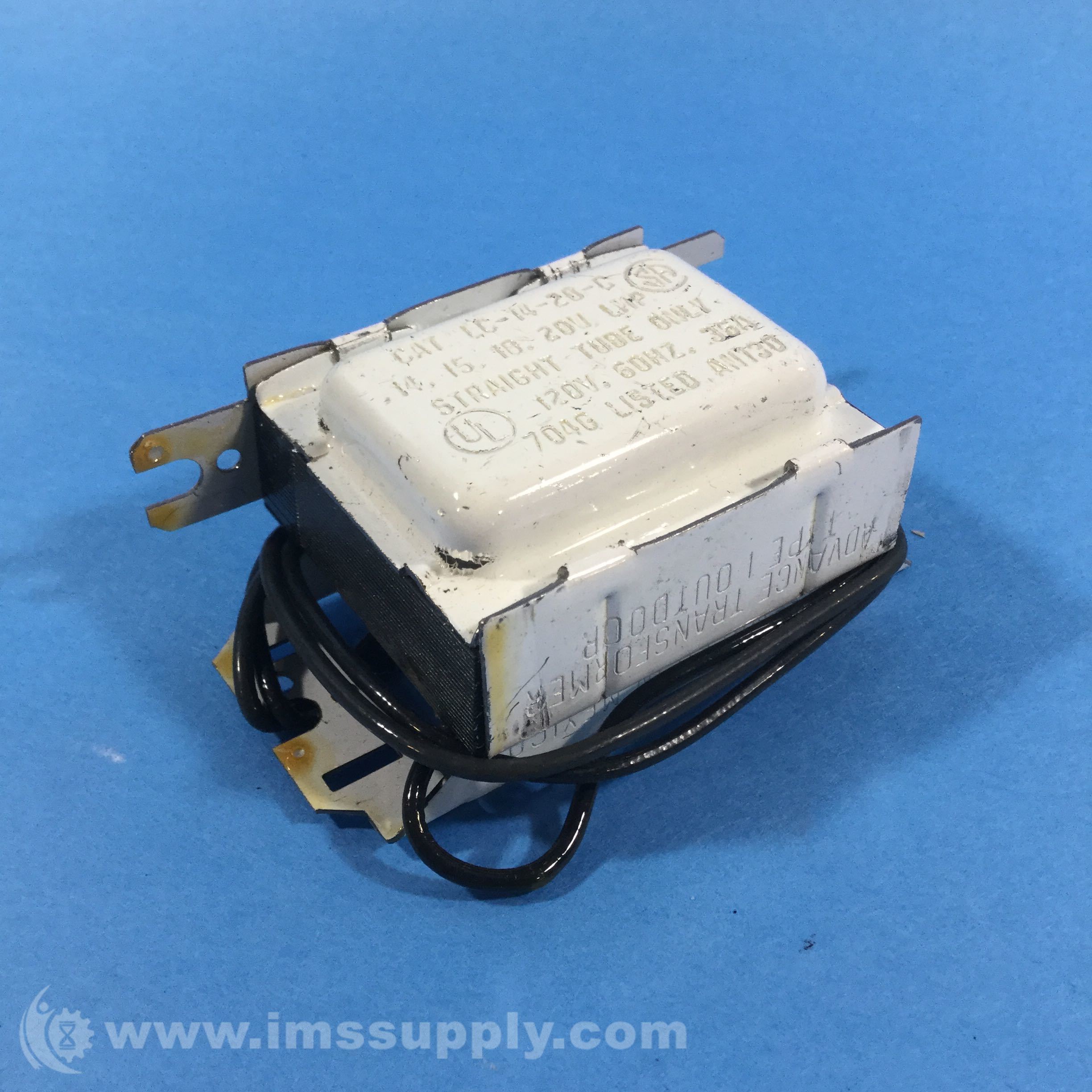 Advance Transformer LC-14-20-C Preheat Start Fluorescent Magnetic - IMS ...