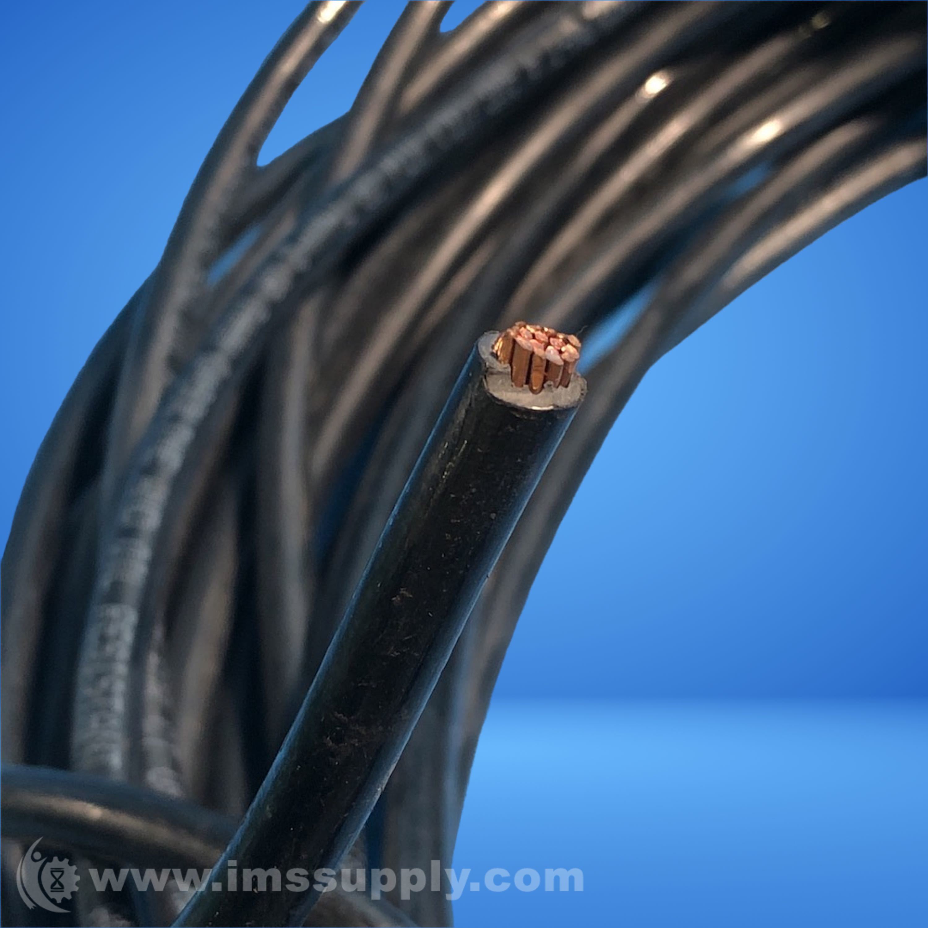 Cerrowire LLC VINYLON-I 4 AWG Black Copper Stranded Wire - IMS Supply