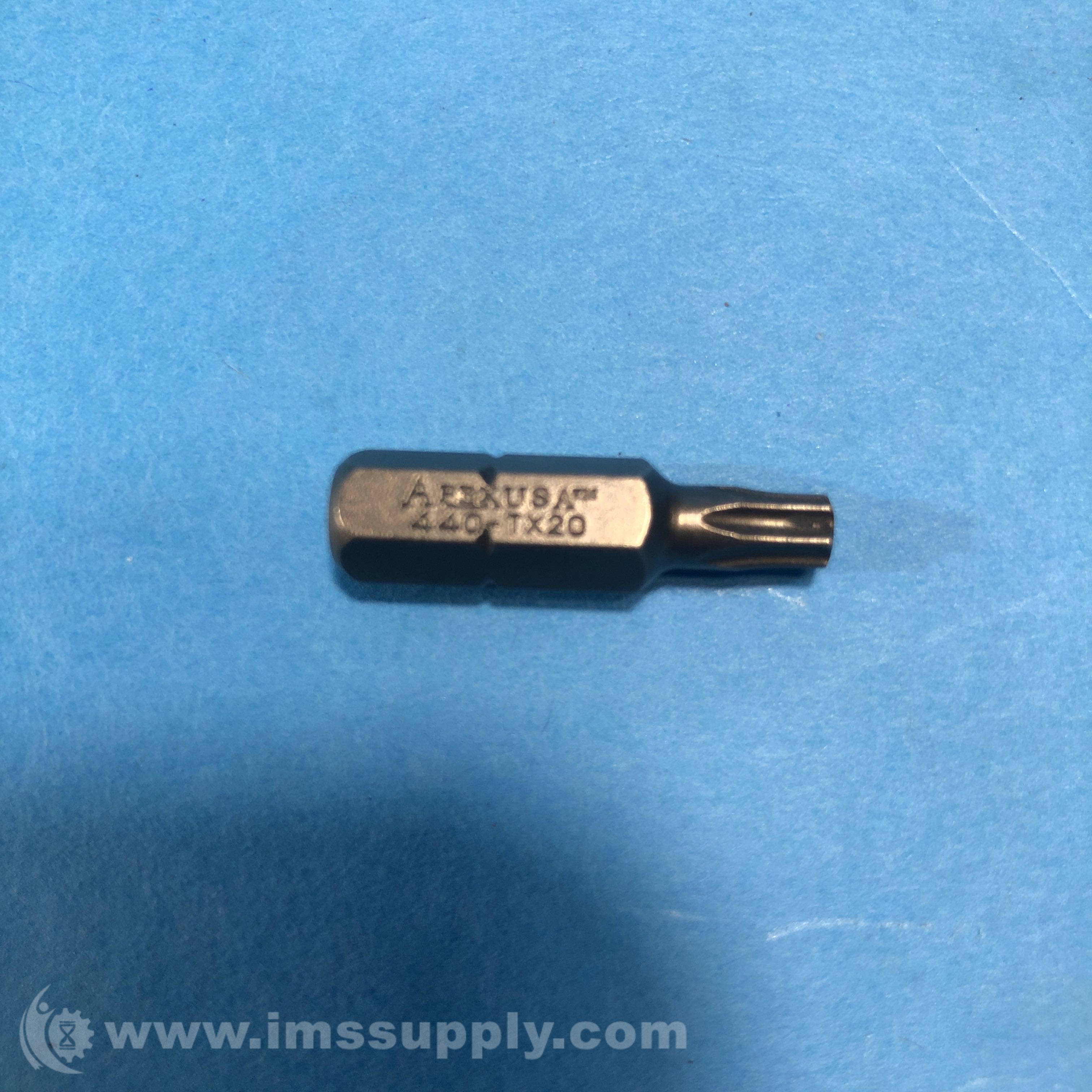 Apex 440-TX20 Torx Bit, 1/4 Driver Size - IMS Supply