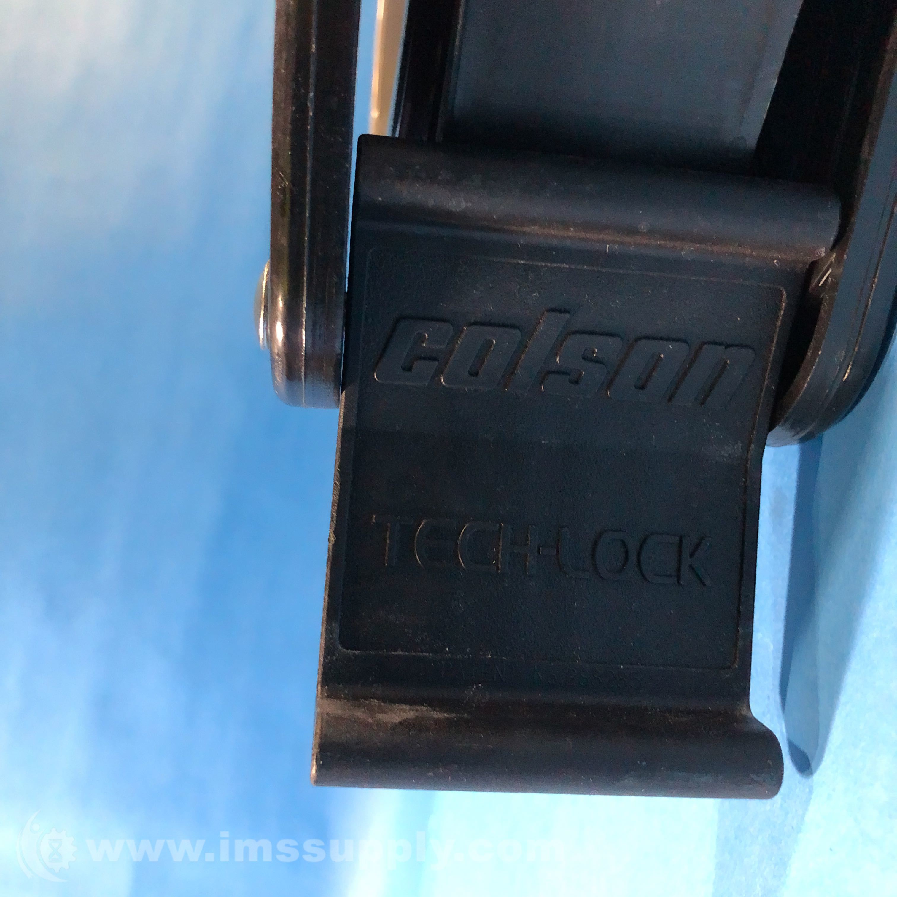 Colson Casters 8 Caster Wheel, Red Plastic Wheel - IMS Supply