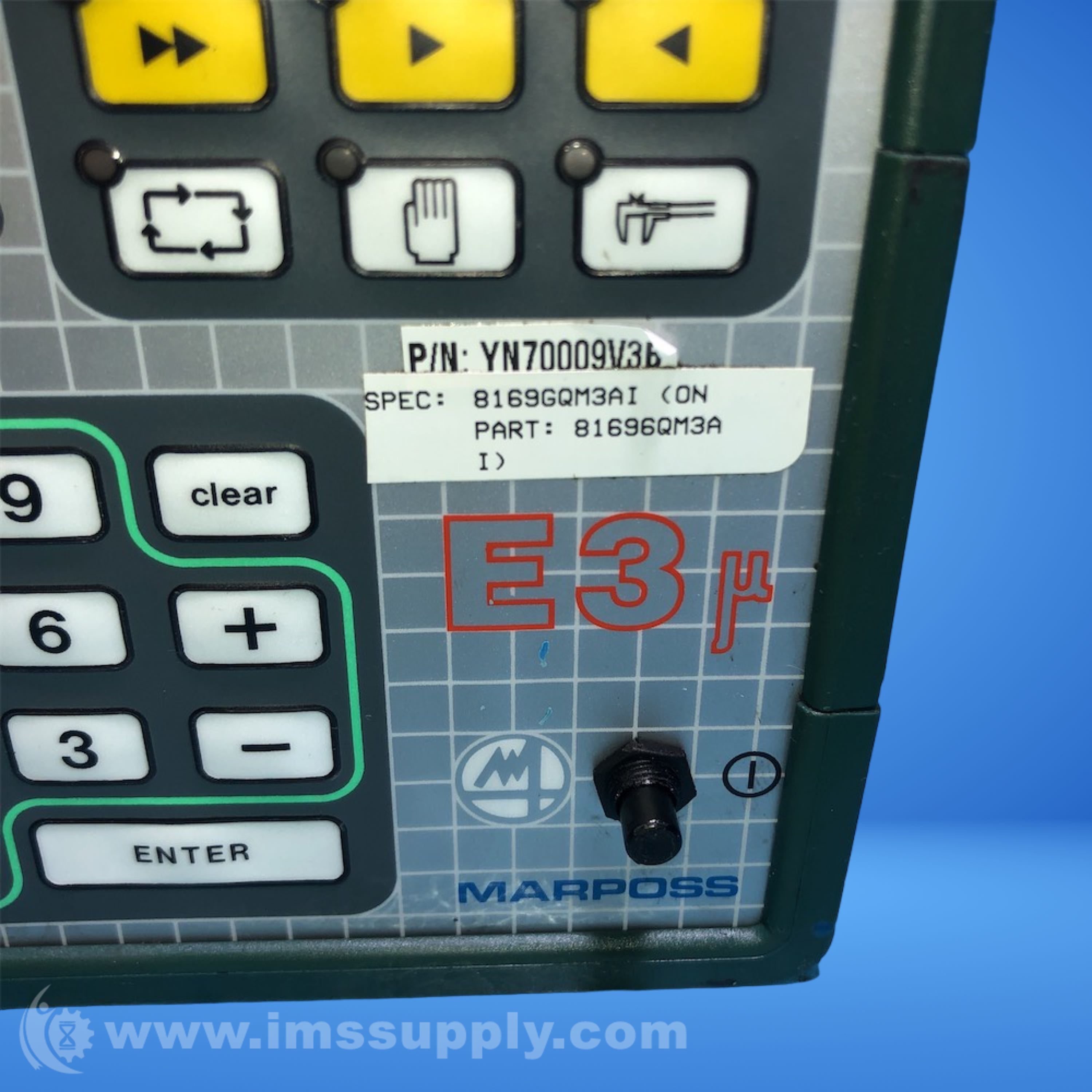 Marposs 8169GQM3AI Probe Amplifier - IMS Supply