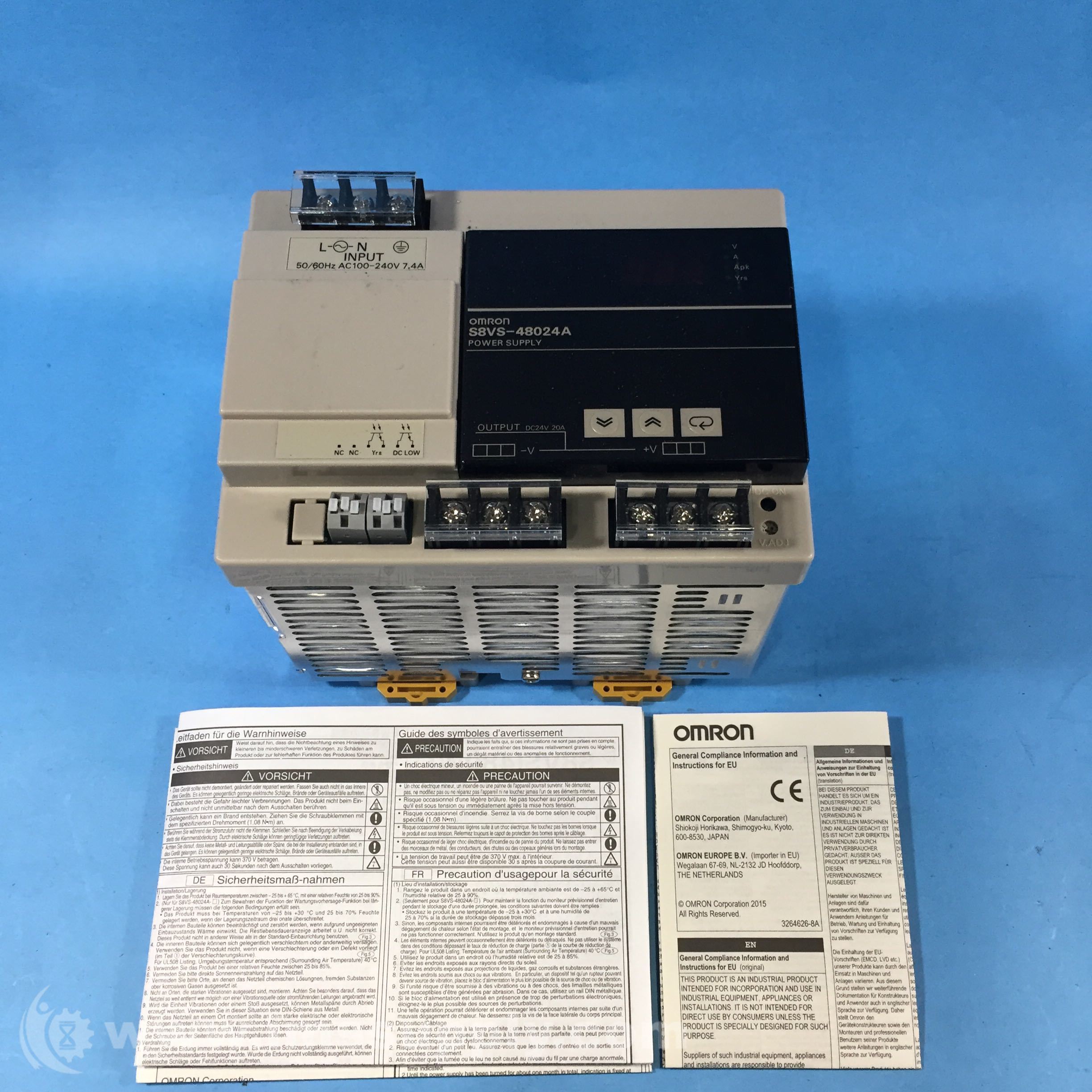 Omron S8VS-48024A Enclosed AC DC Converter - IMS Supply