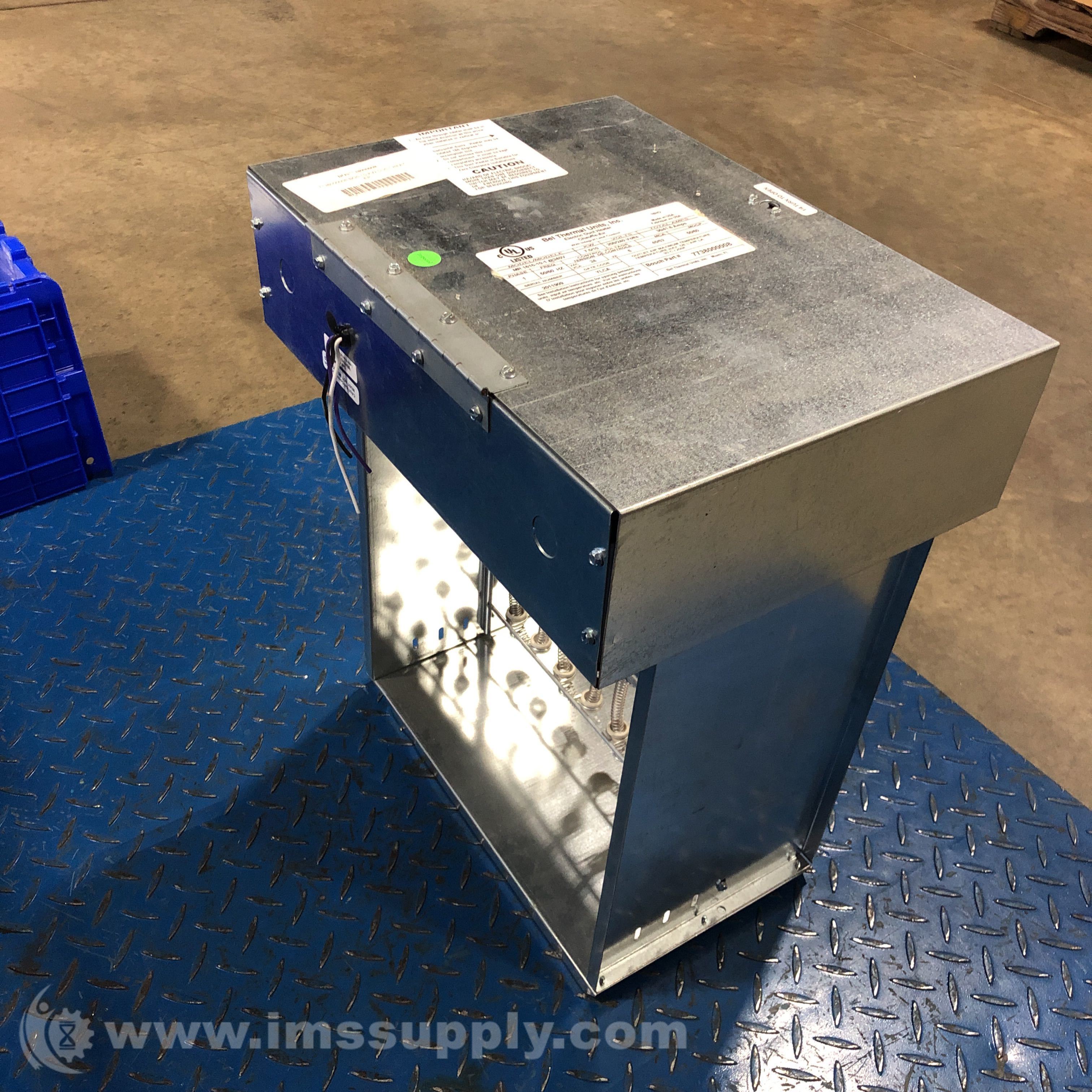 Bel Thermal Units, Inc. MR1616-10-1 Electric Duct Heater - IMS Supply