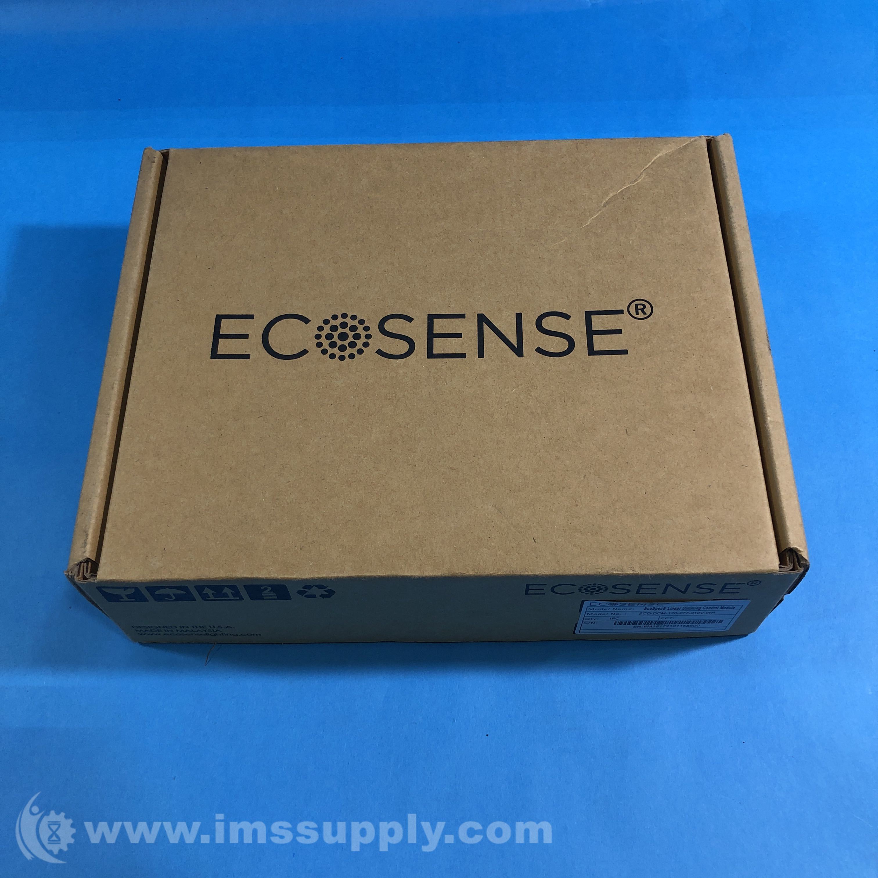 ECOSENSE SCD-DCM-120-277-010V-WH EcoSpec Dimming Control Module - IMS Supply