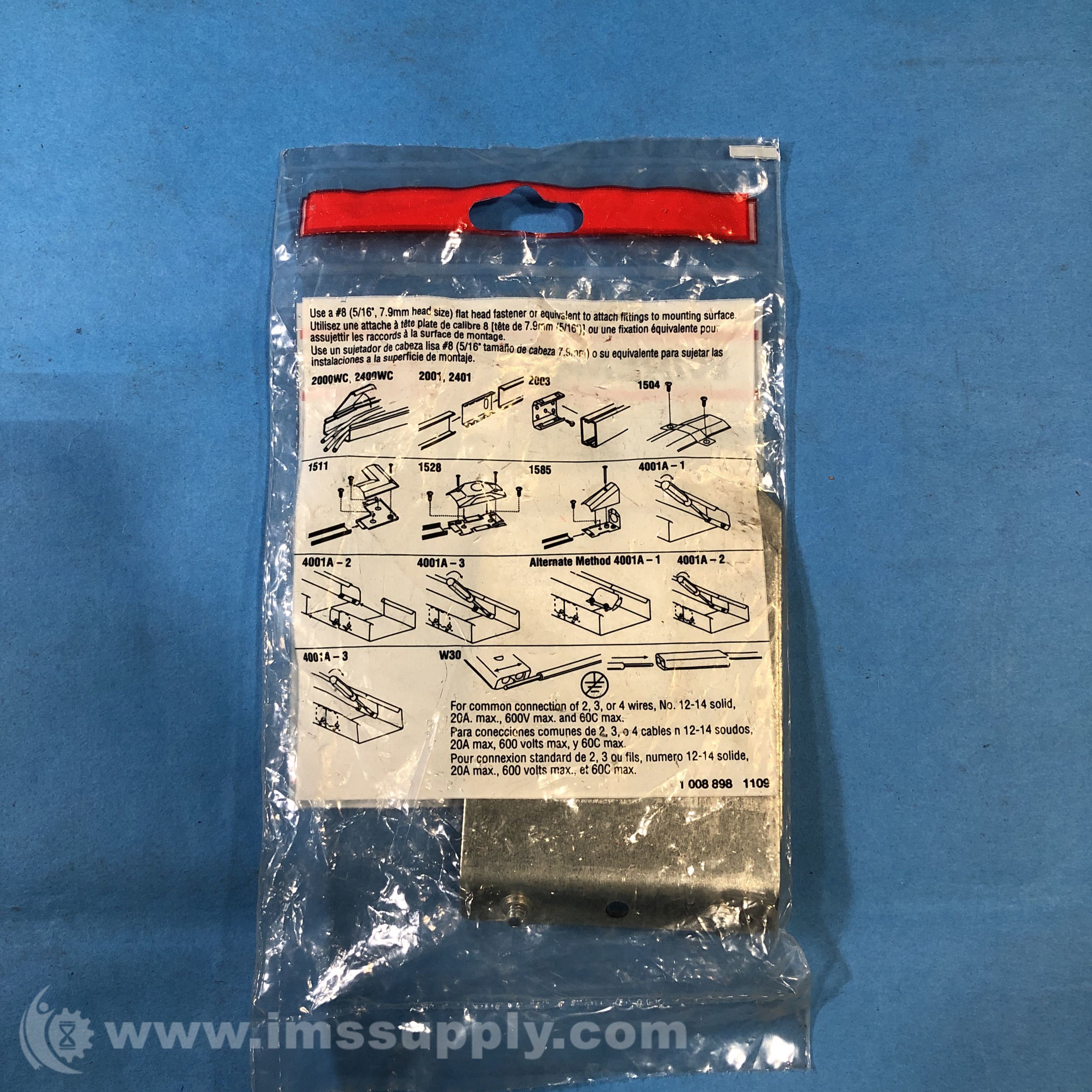 Wiremold 6001A Raceway Coupling, Steel, 6000 Series - IMS Supply