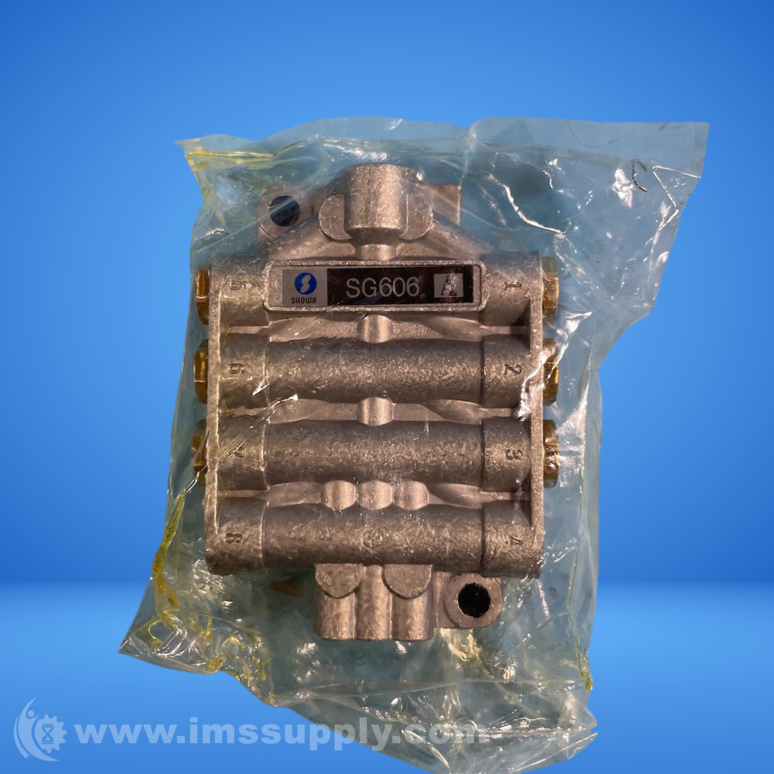 Showa SG606 Grease Pump Distributor Manifold Block - IMS Supply