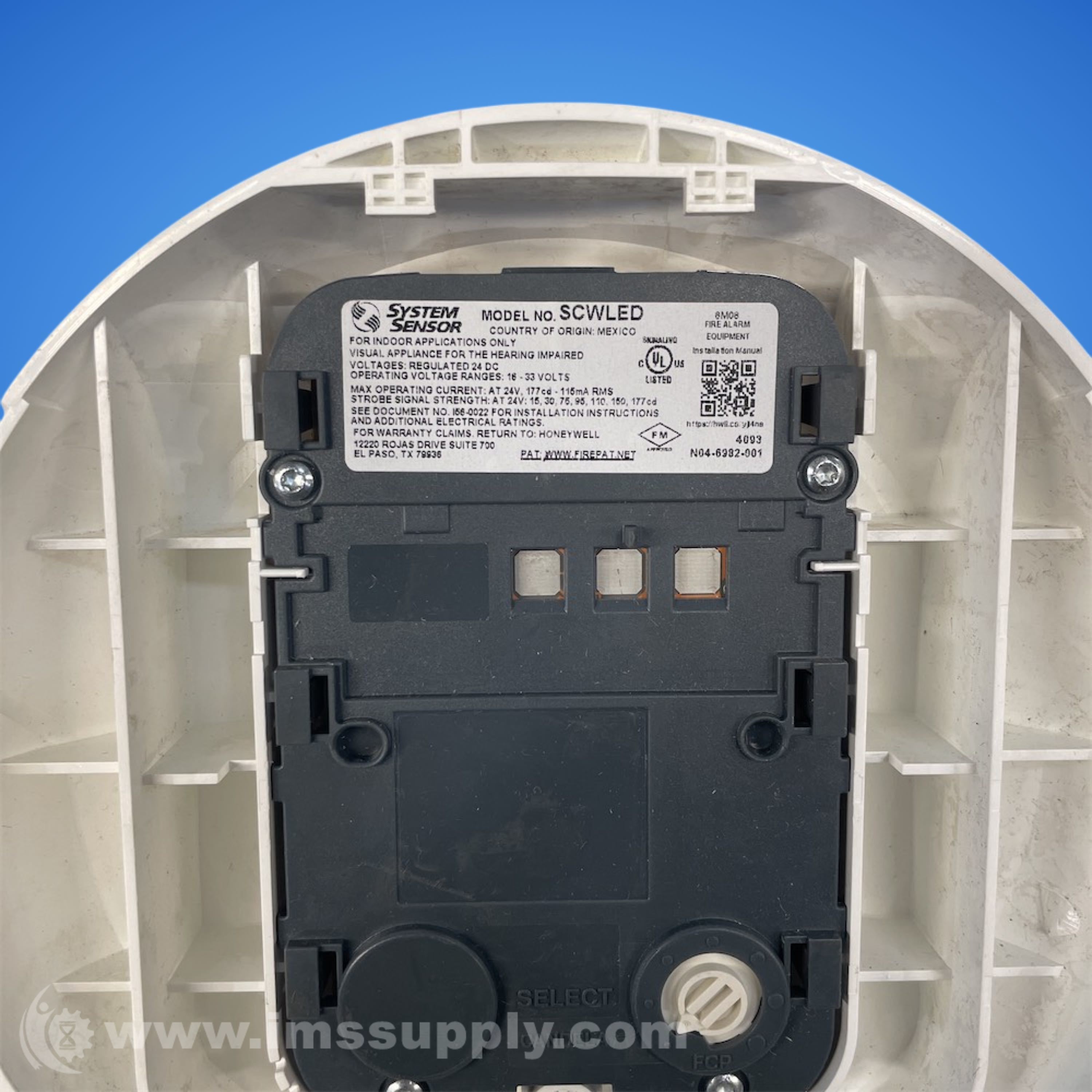 System Sensor SCWLED - IMS Supply