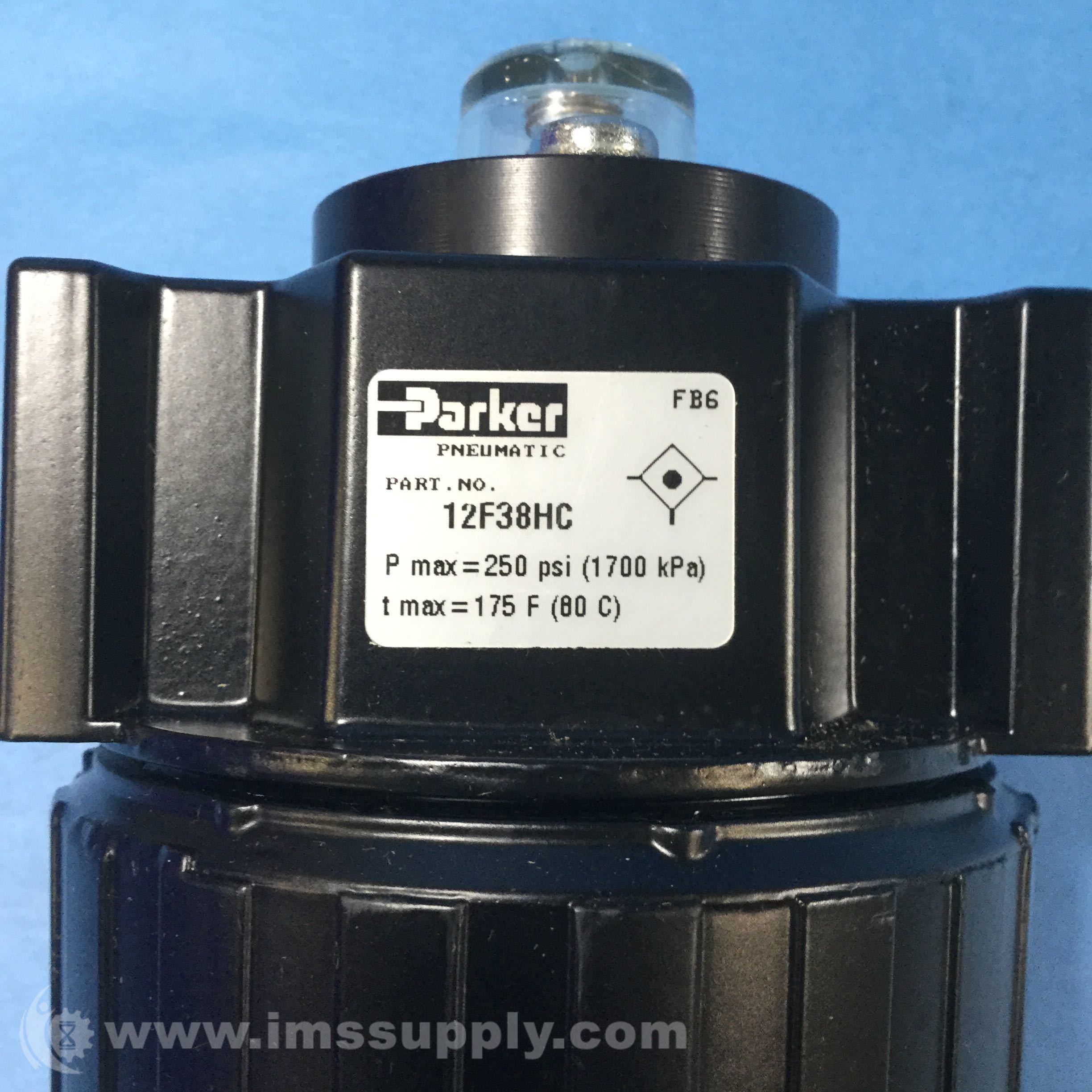 Parker 12F38HC Coalescing Filters, Standard 12F Series, 1/2 NPT - IMS ...