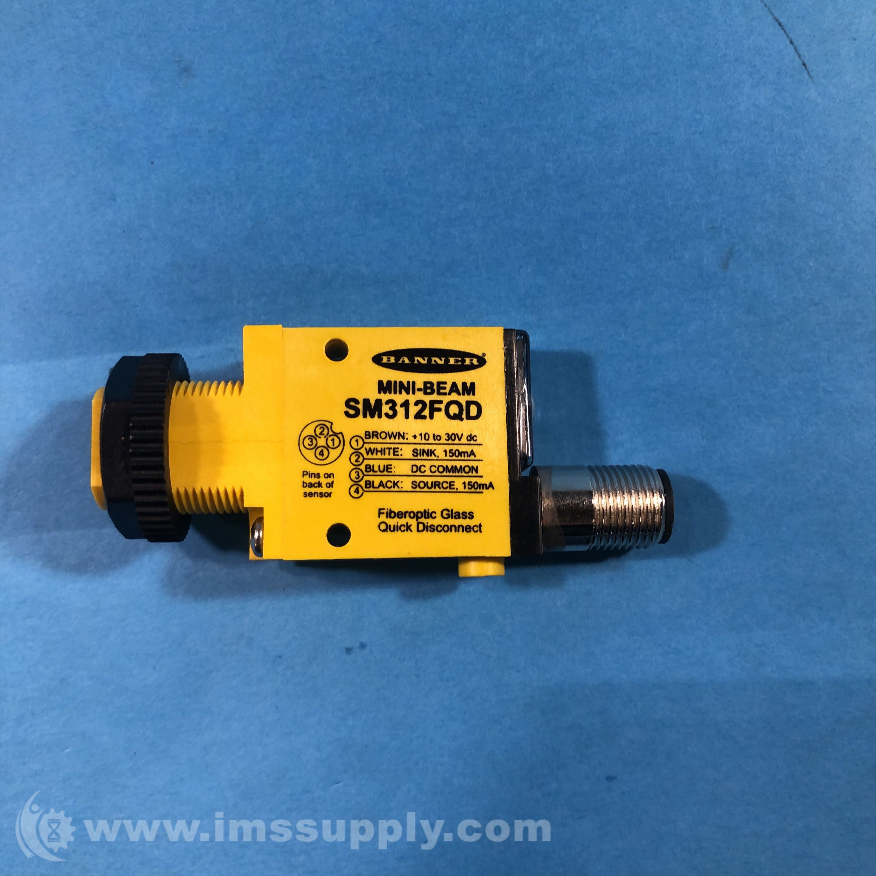 Banner SM312FQD Fiber Optic Amplifier - IMS Supply