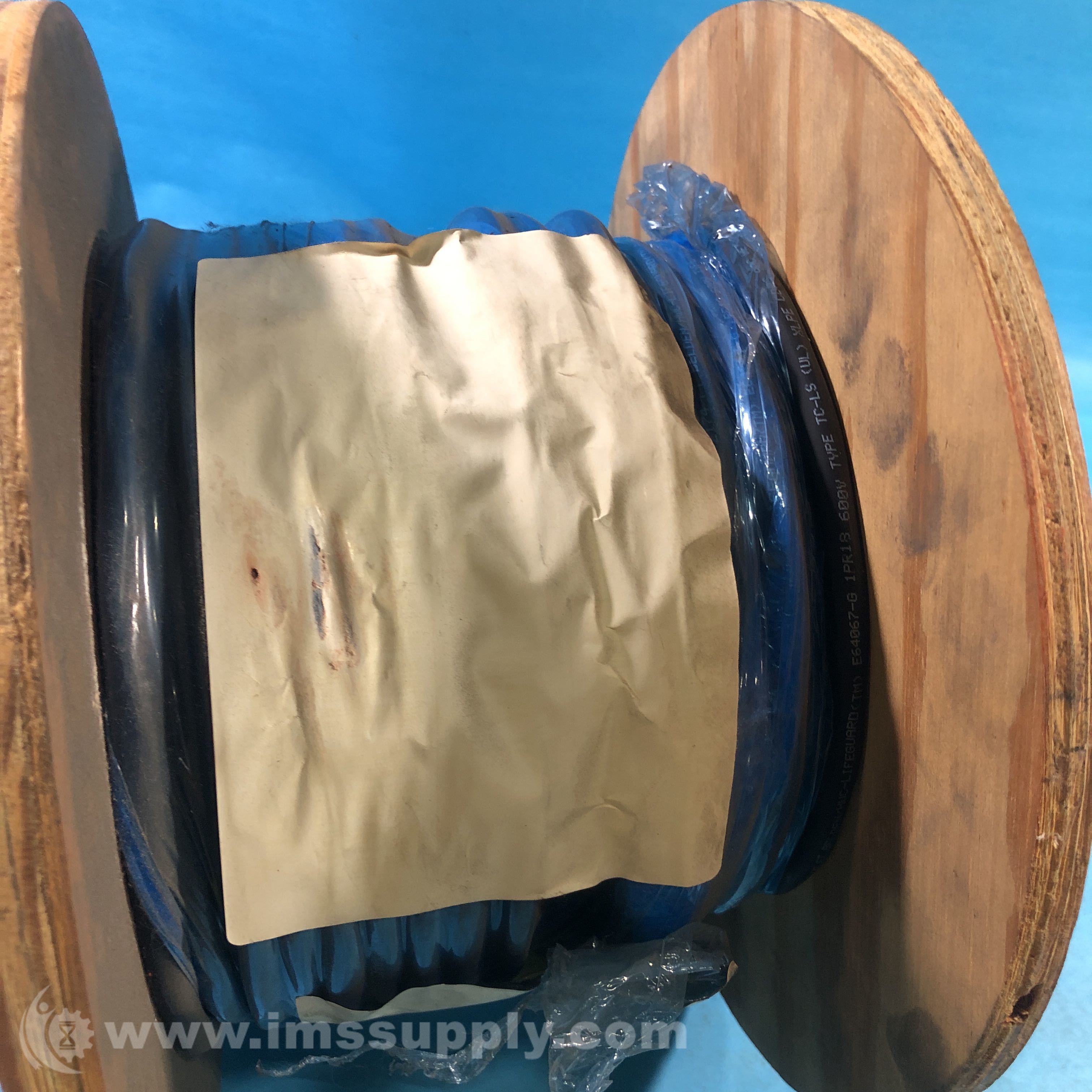 Belden TYPE TC-LS E64067-G Wire Spool, 1PR16, 600V - IMS Supply