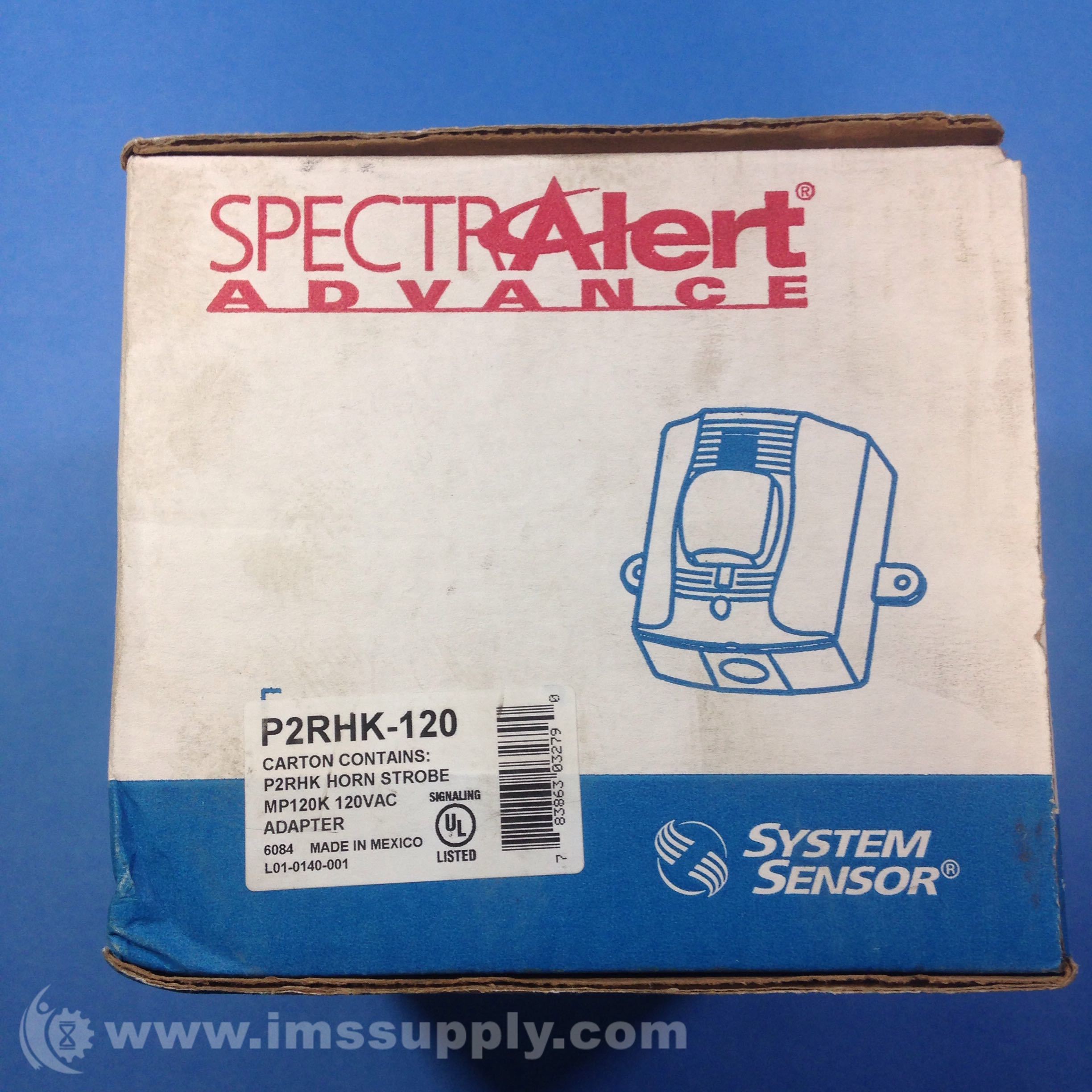 Spectralert P2RHK-120 12 OR 24 VDC/FWR - IMS Supply