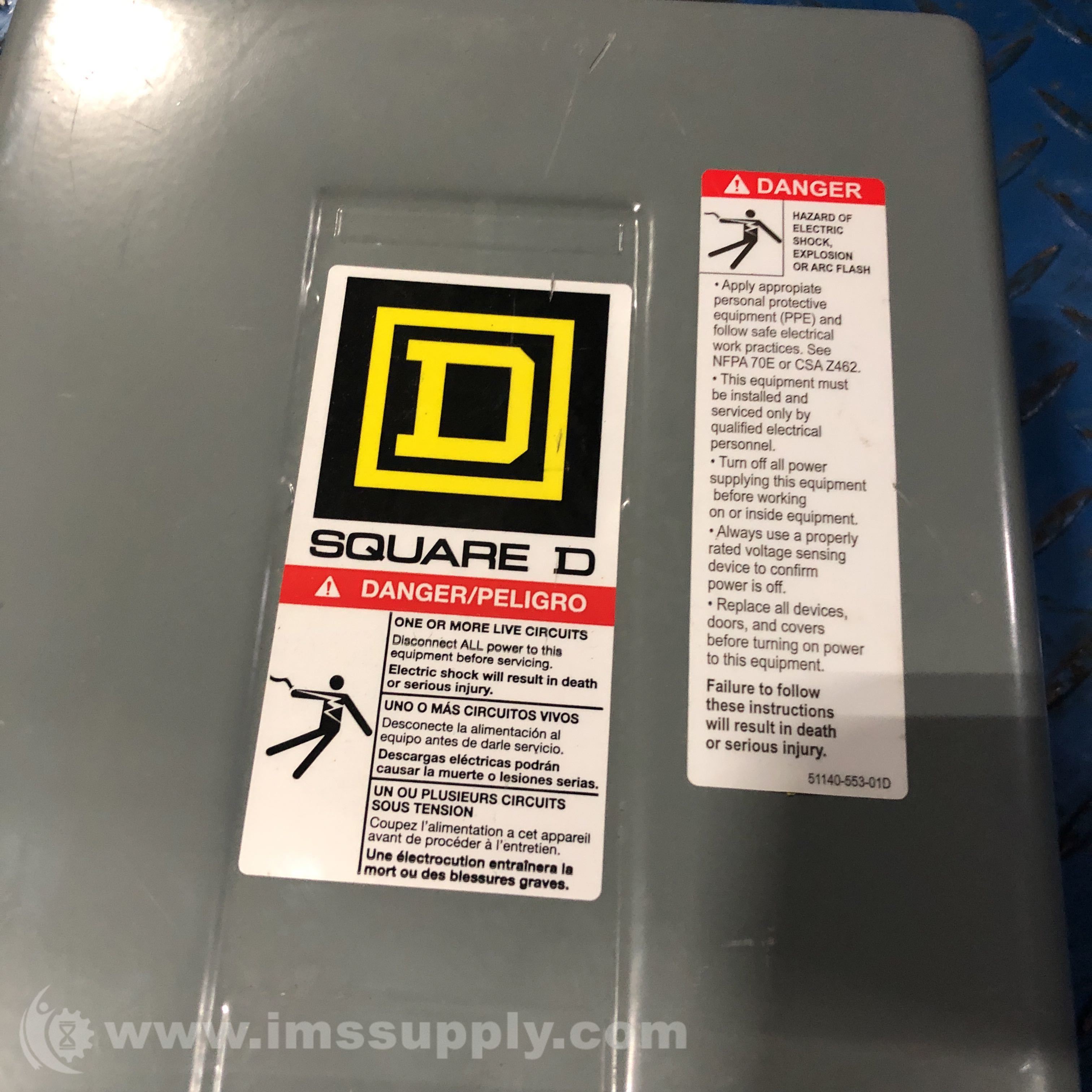 Square D 51140-553-01d - IMS Supply