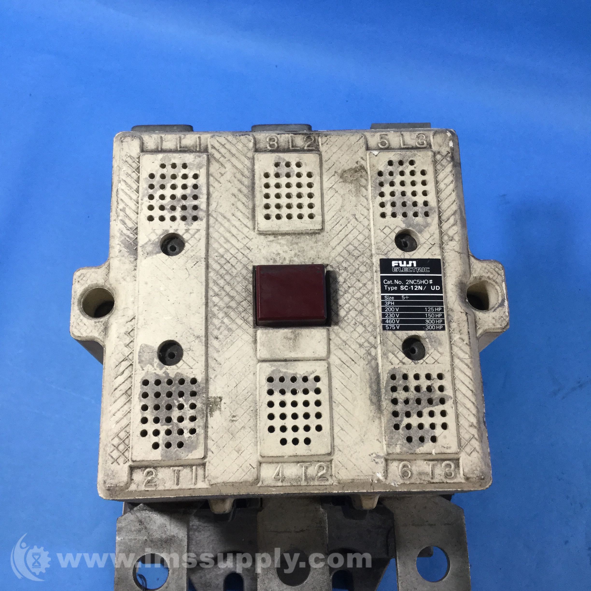 Fuji Electric SC-12N/UD 12V Contactor, 2NC5HO - IMS Supply