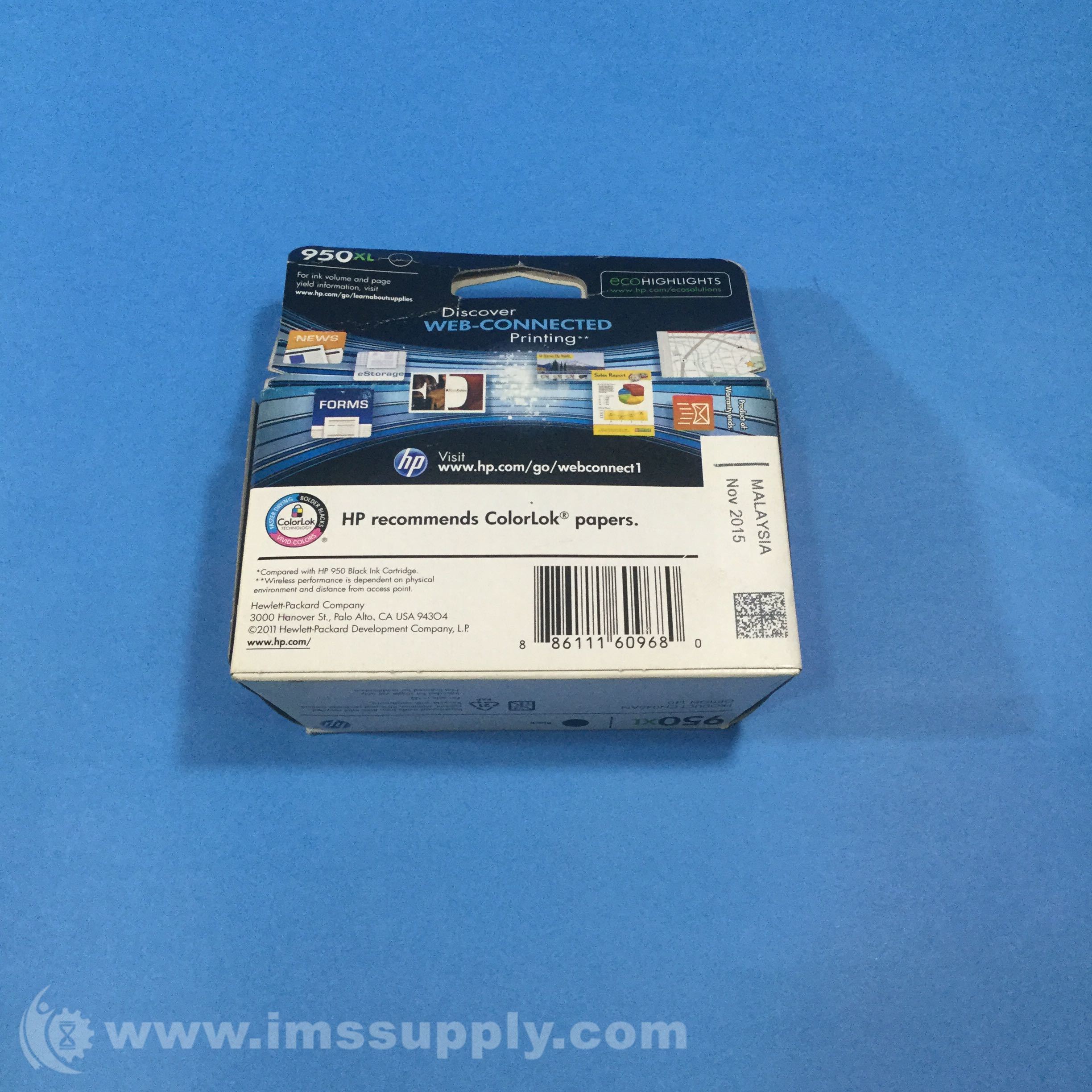HP CN045AN High Yield Black Original Ink Cartridge - IMS Supply