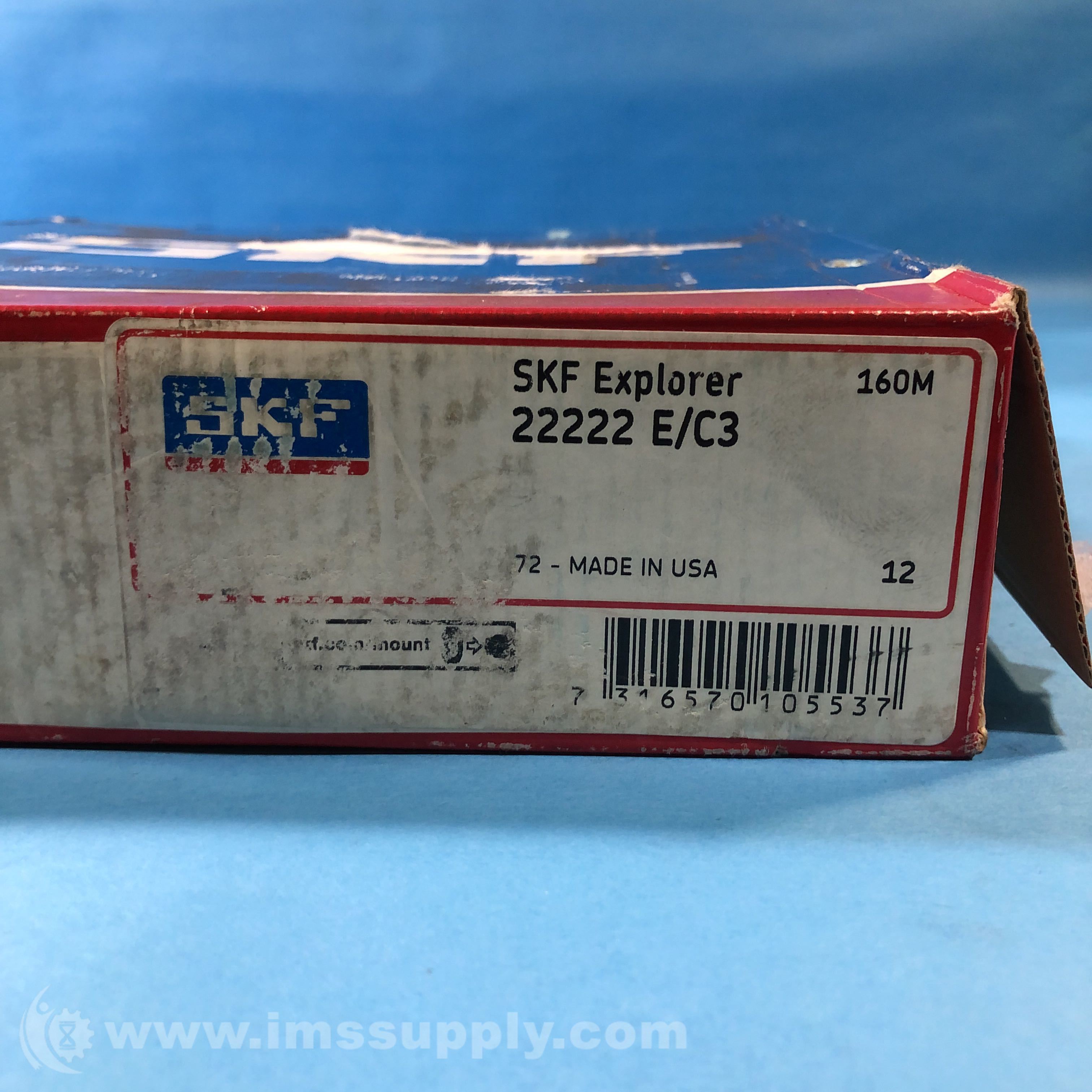 SKF 22222 E/C3 Spherical Roller Bearing - IMS Supply