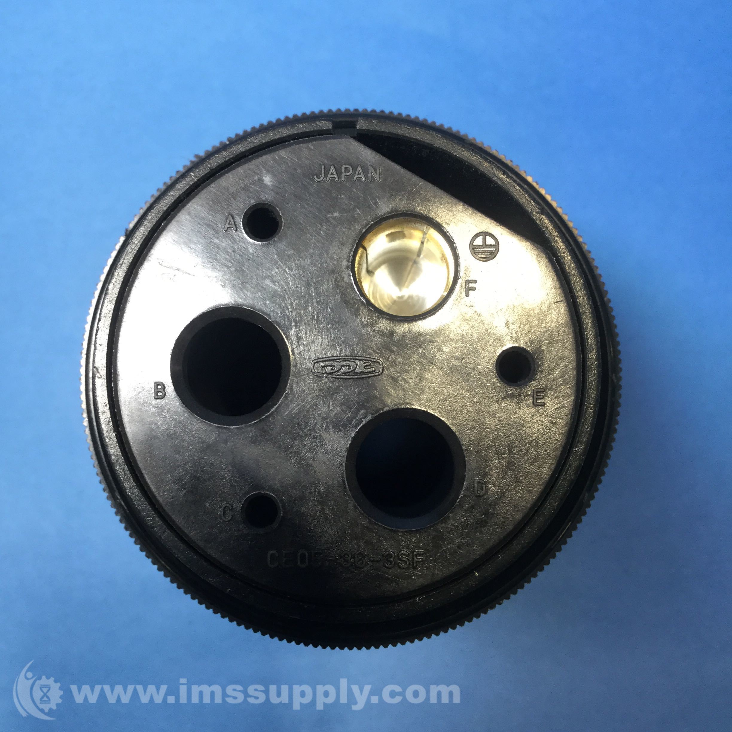 Ddk CE05-36-3SF Straight Cable Plug 6 Socket - IMS Supply