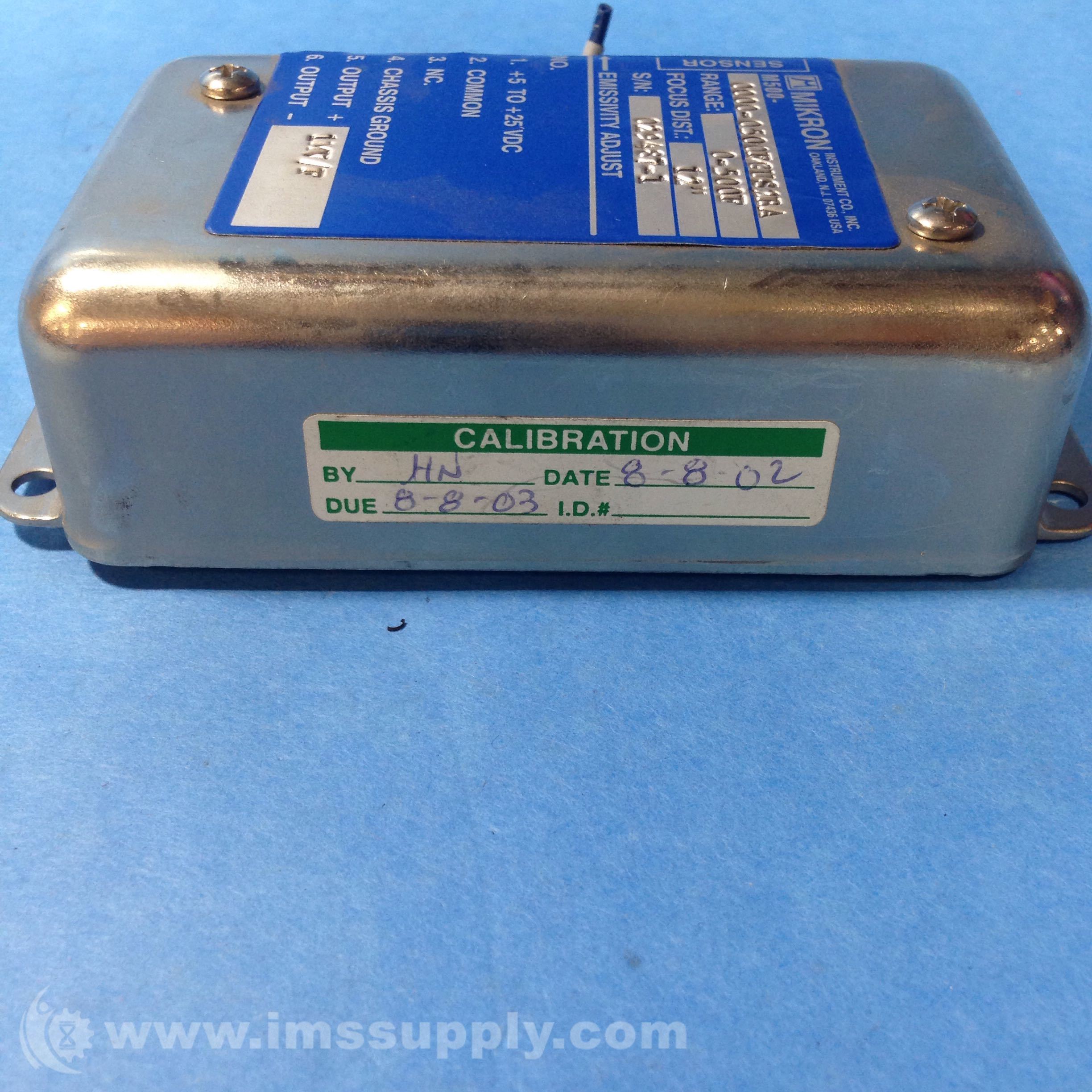 Mikron M500 Infrared Temperature Sensor - IMS Supply