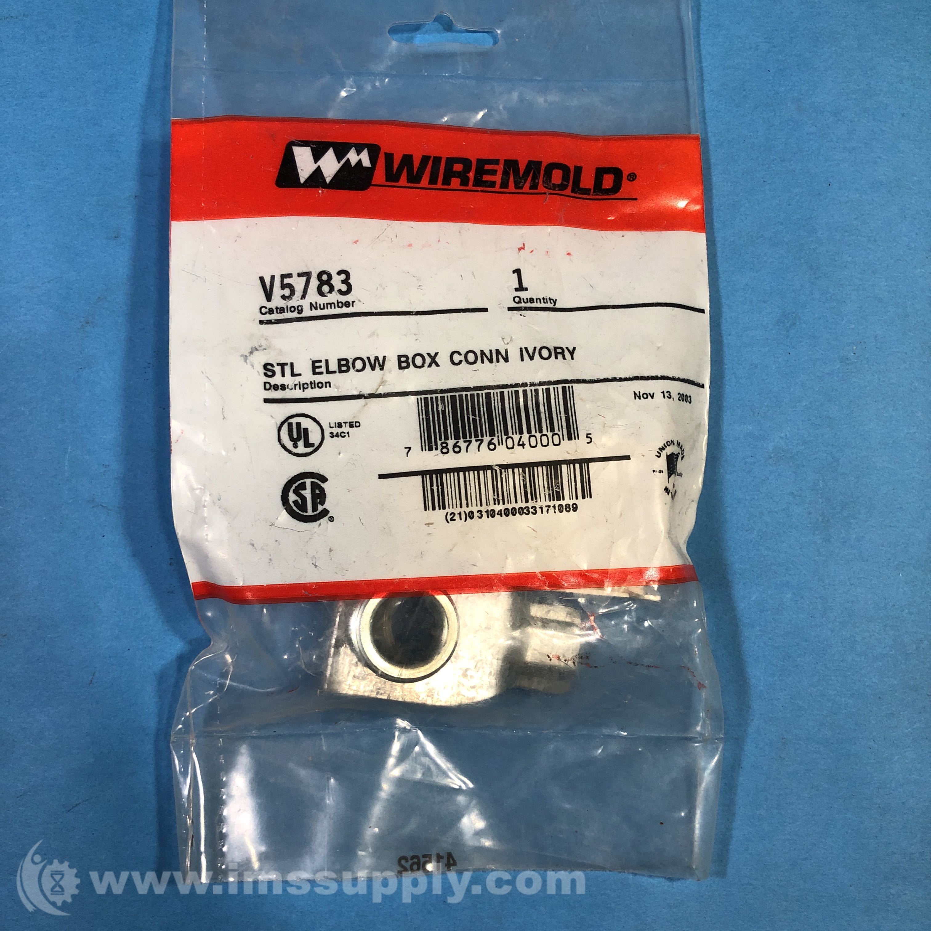 Wiremold V5783 Elbow Box Connector Fitting - IMS Supply